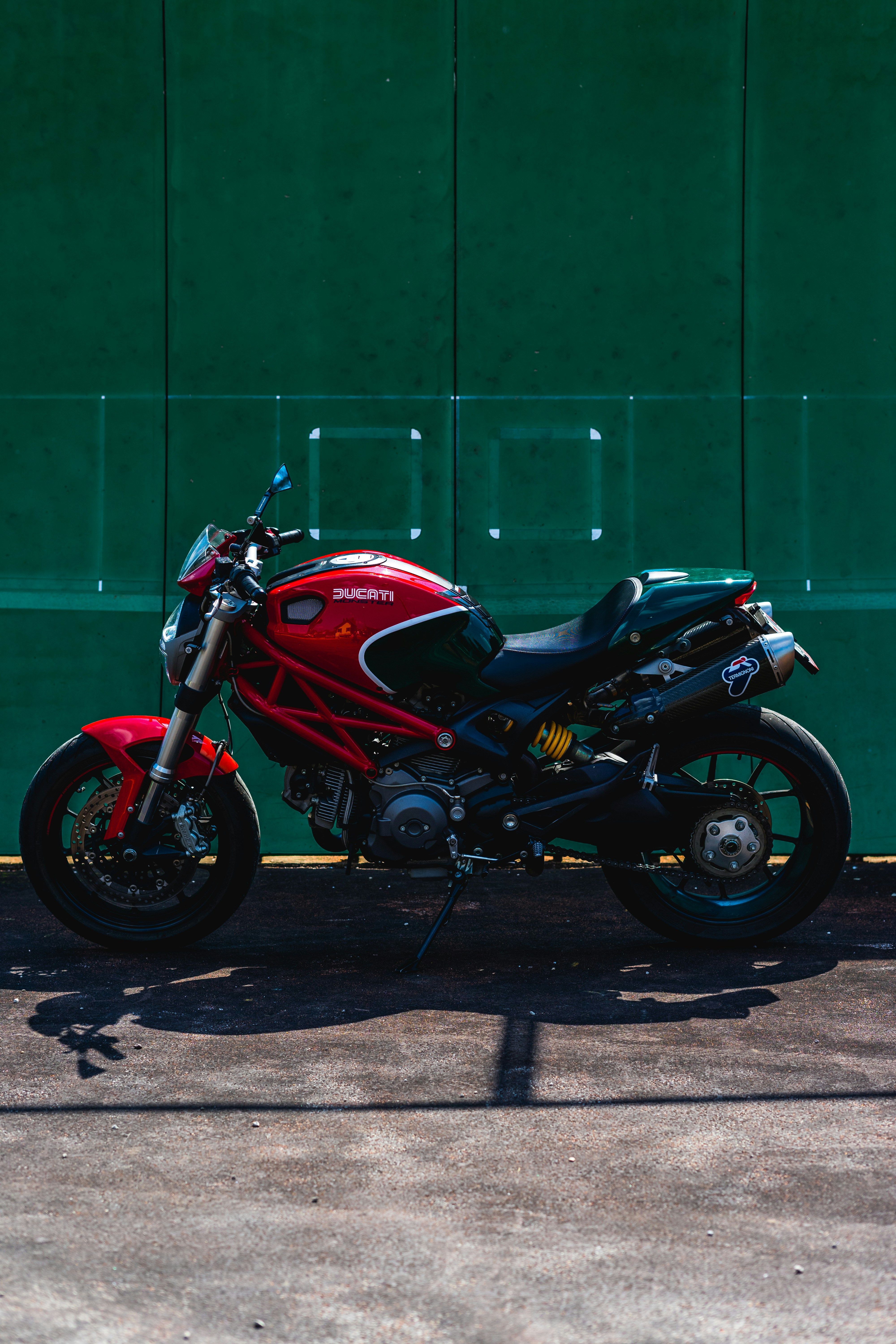 Revving Elegance: The Ducati's Bold Stance