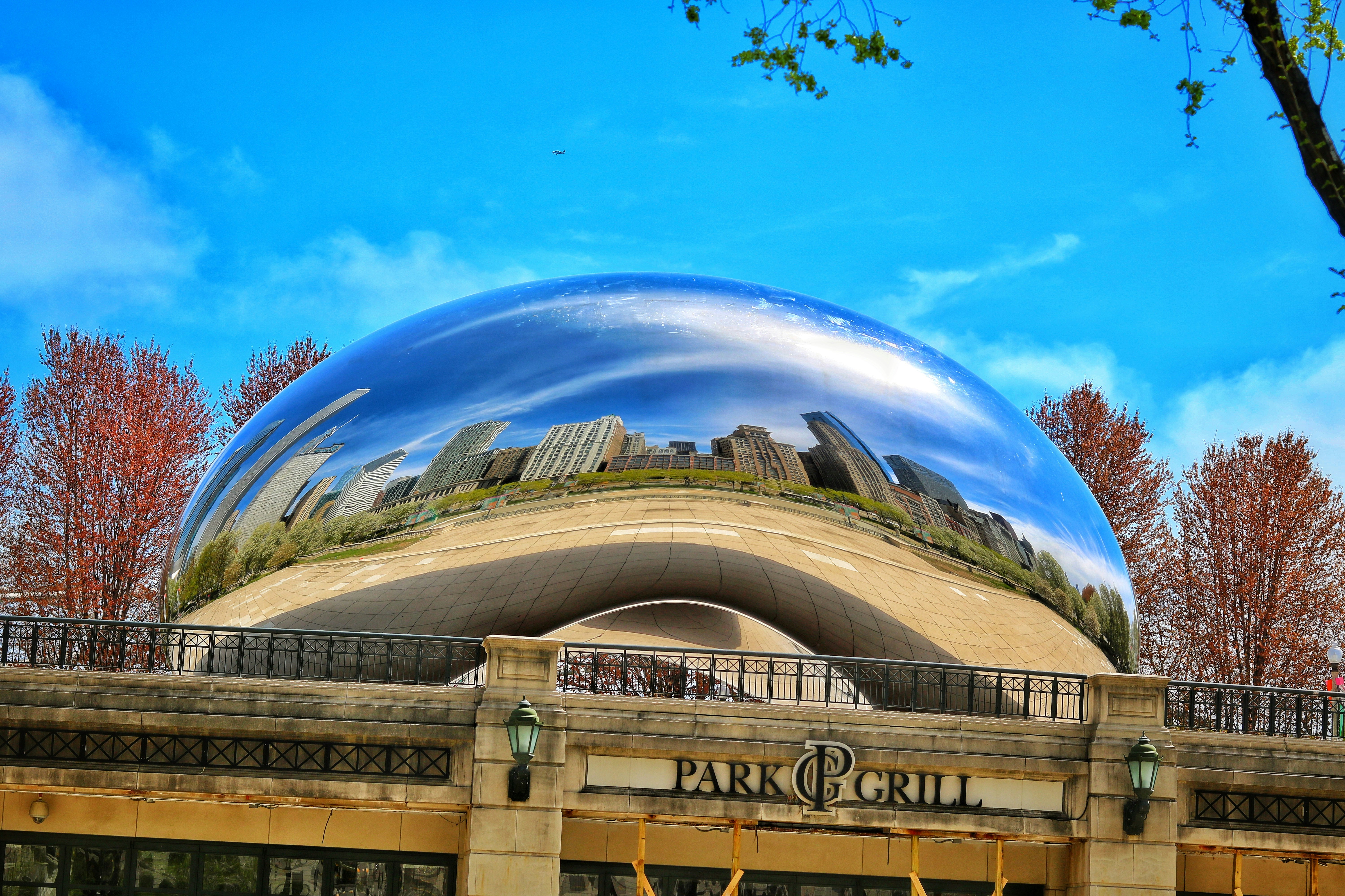 Urban Mirage: The Bean Reflecting Chicago’s Skyline