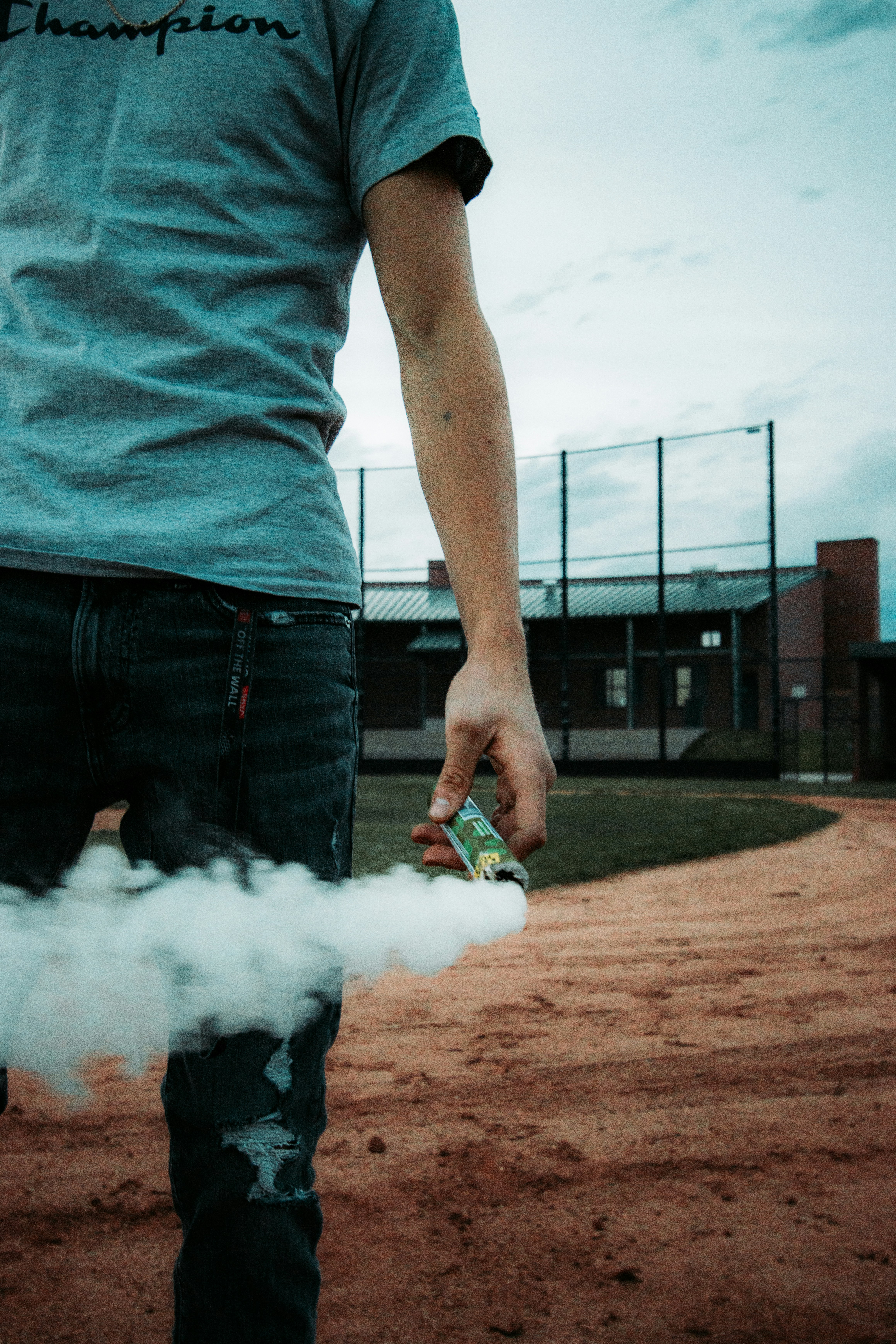 Holding Smoke: a Quiet Moment of Street Confidence