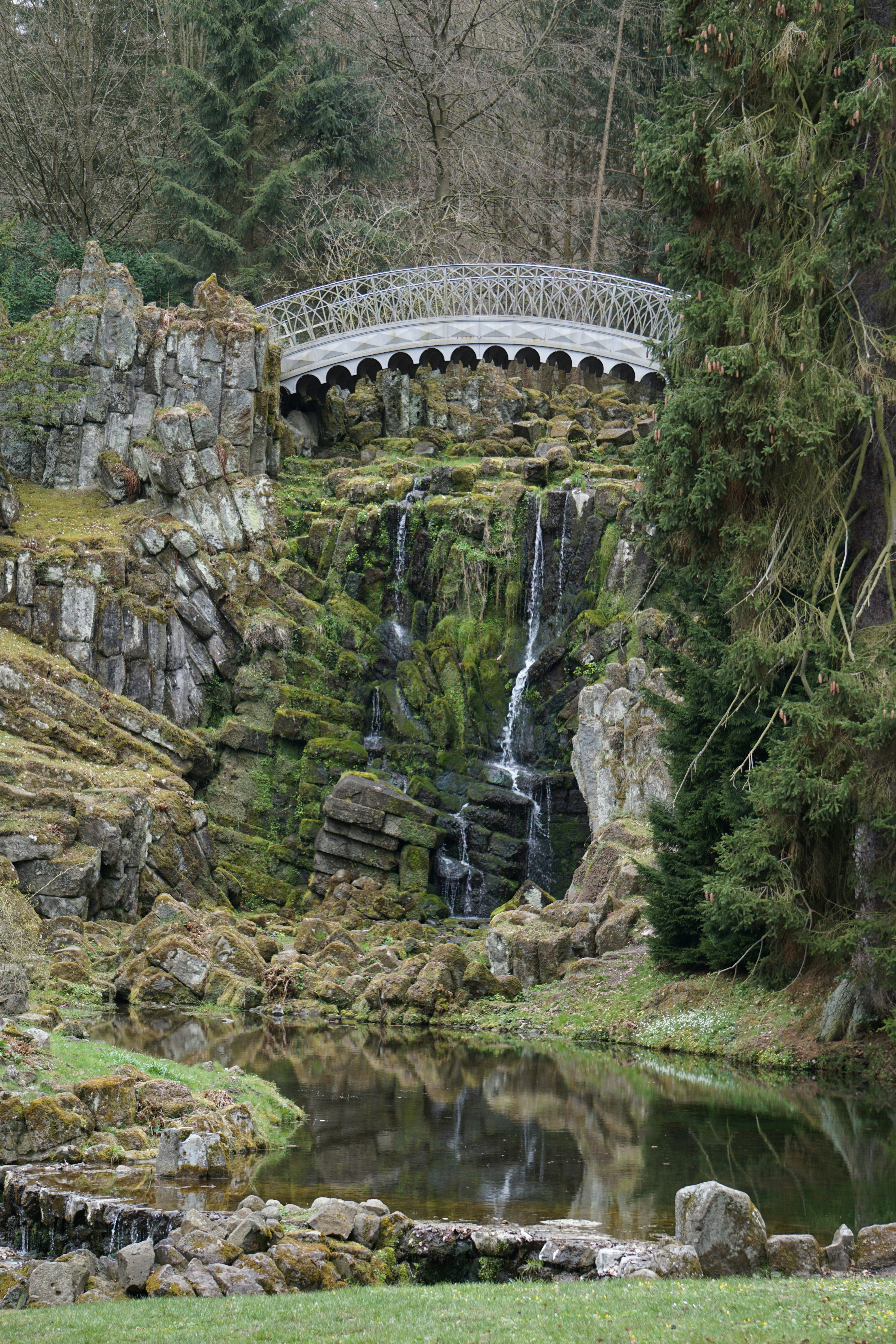 Whispers of Nature: The Tranquil Cascade