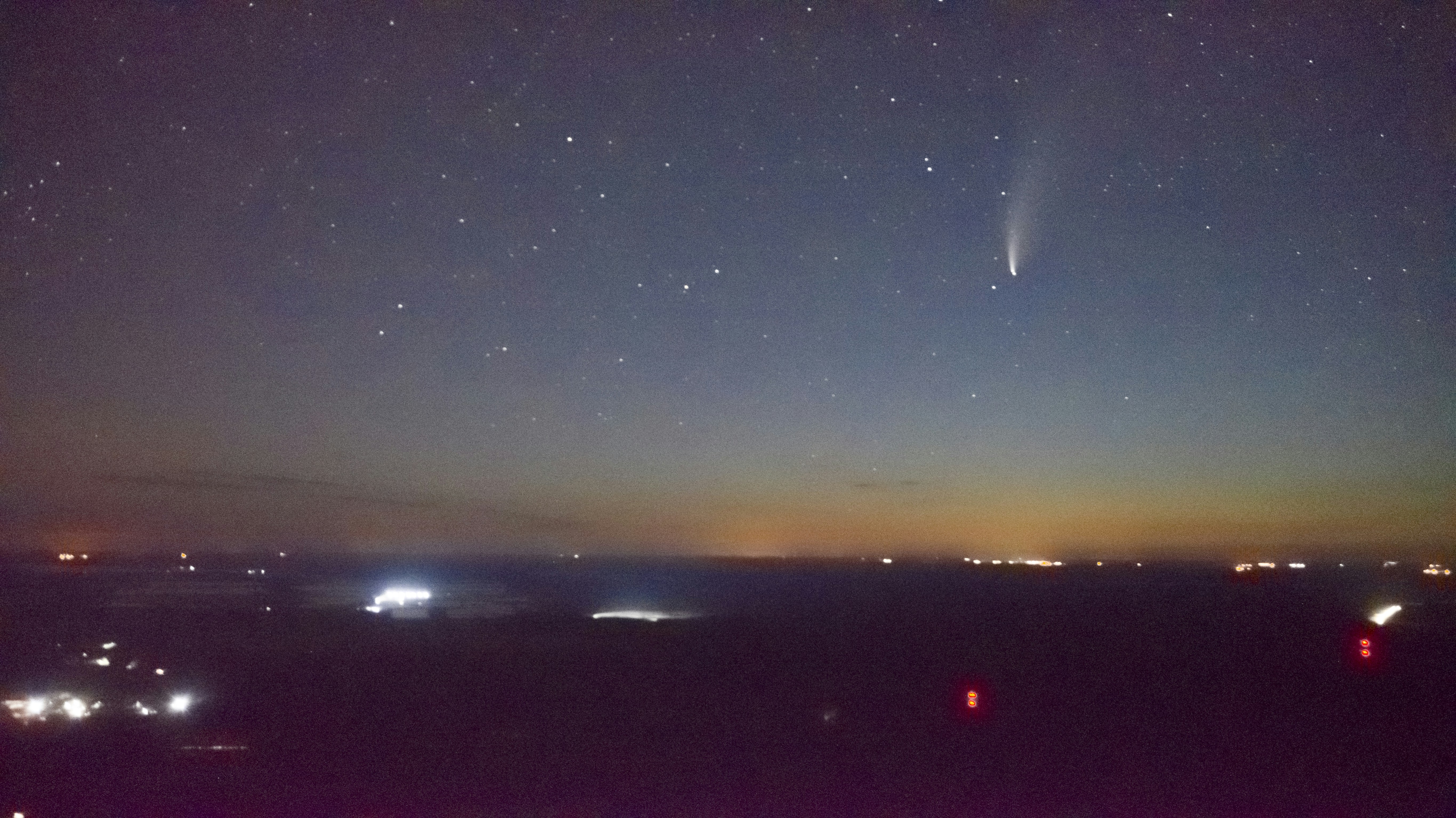 Celestial Whisper: The Comet's Journey
