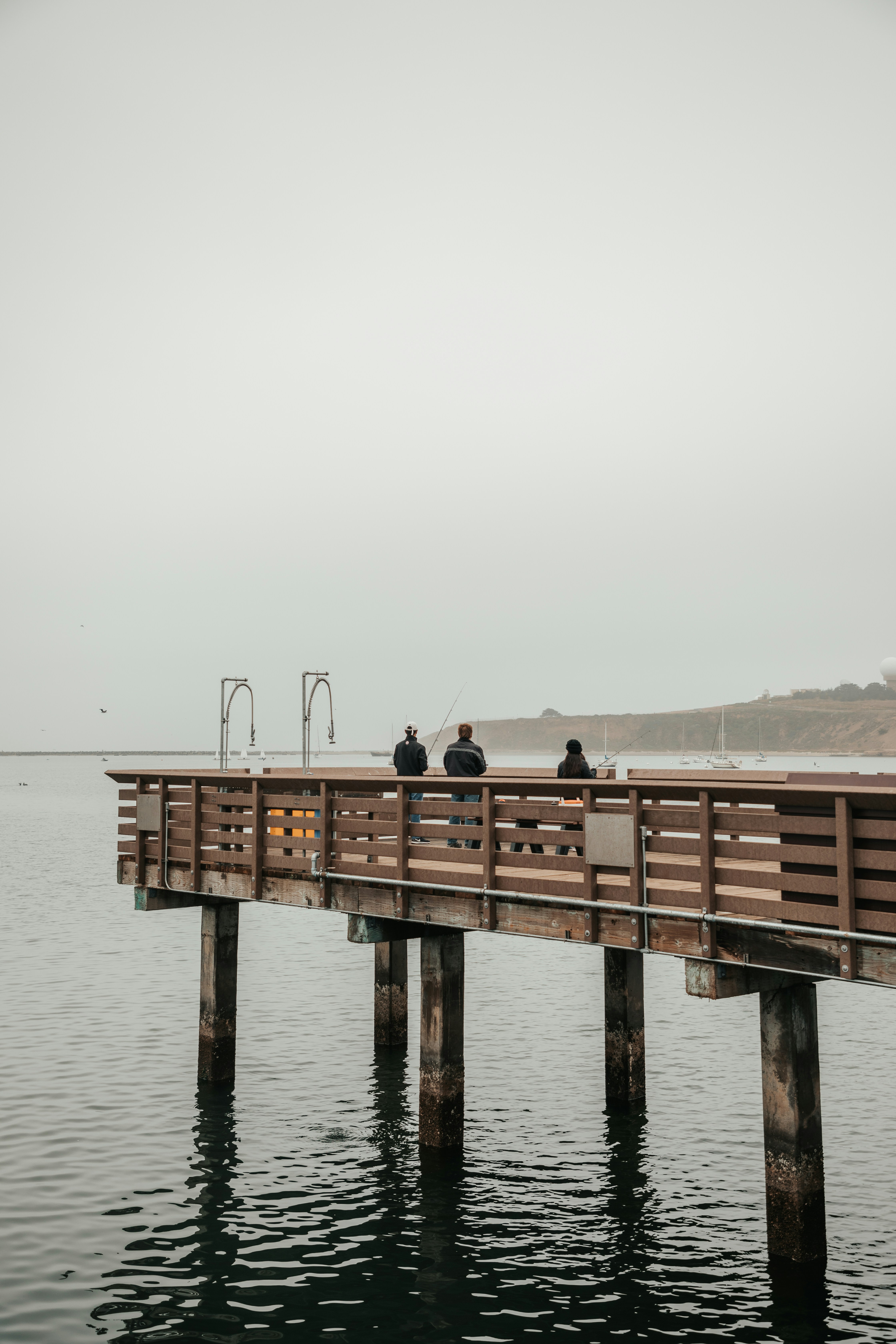 Brown wooden dock on body of water during daytime photo – Free Fishing ...