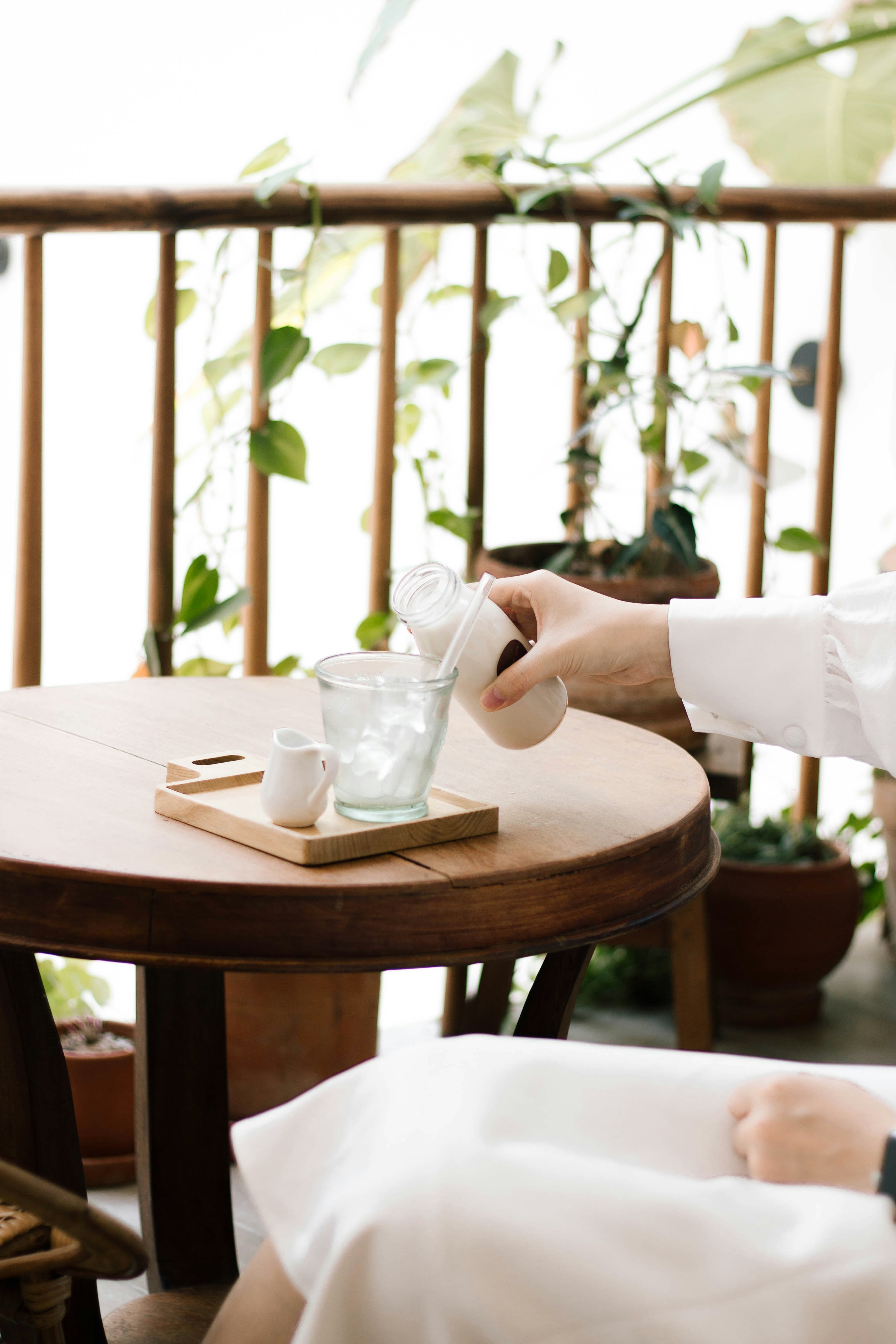 Serenity in an Outdoor Tea Ritual