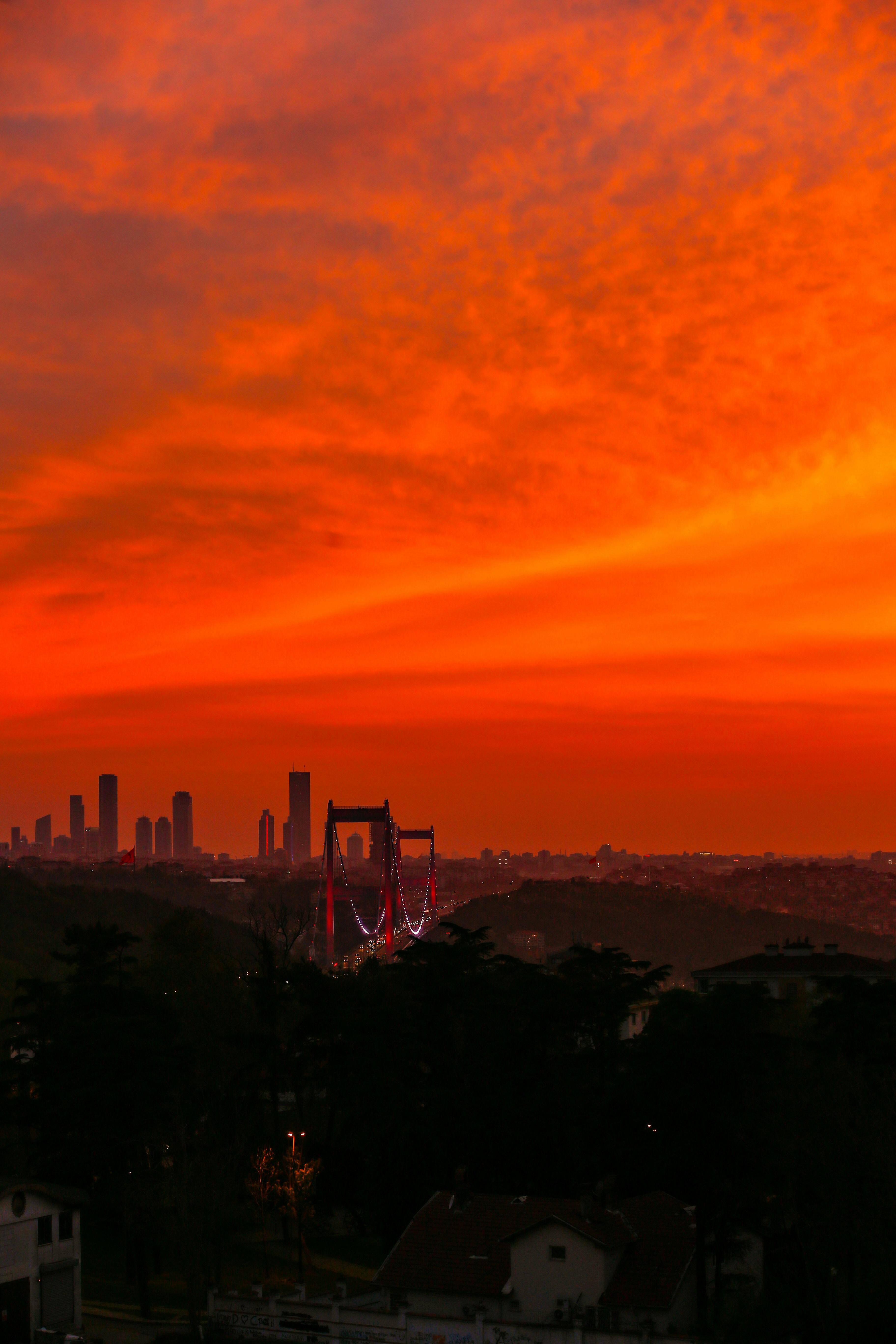 Twilight Embrace: The Bridge at Dusk
