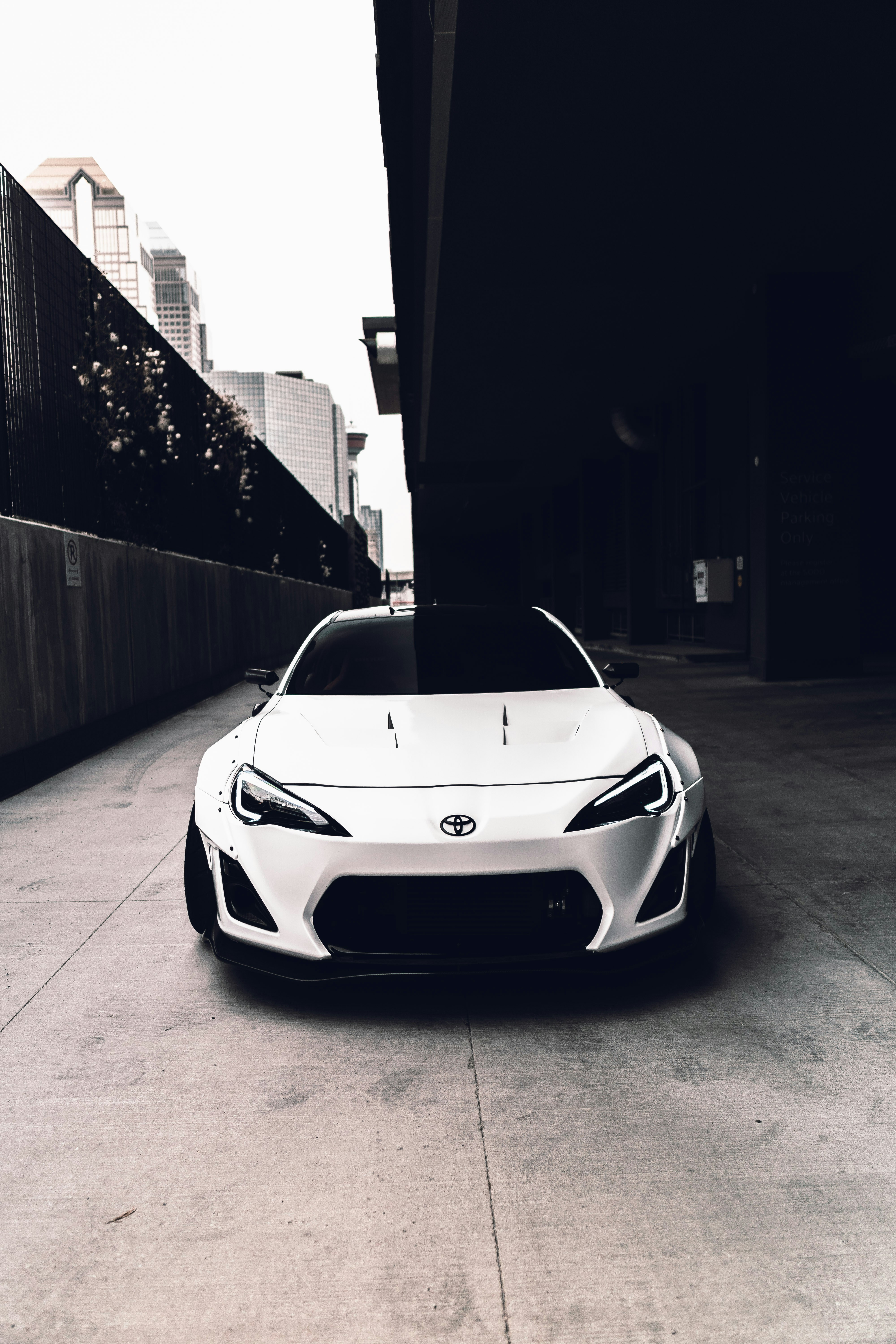 Toyota Car White