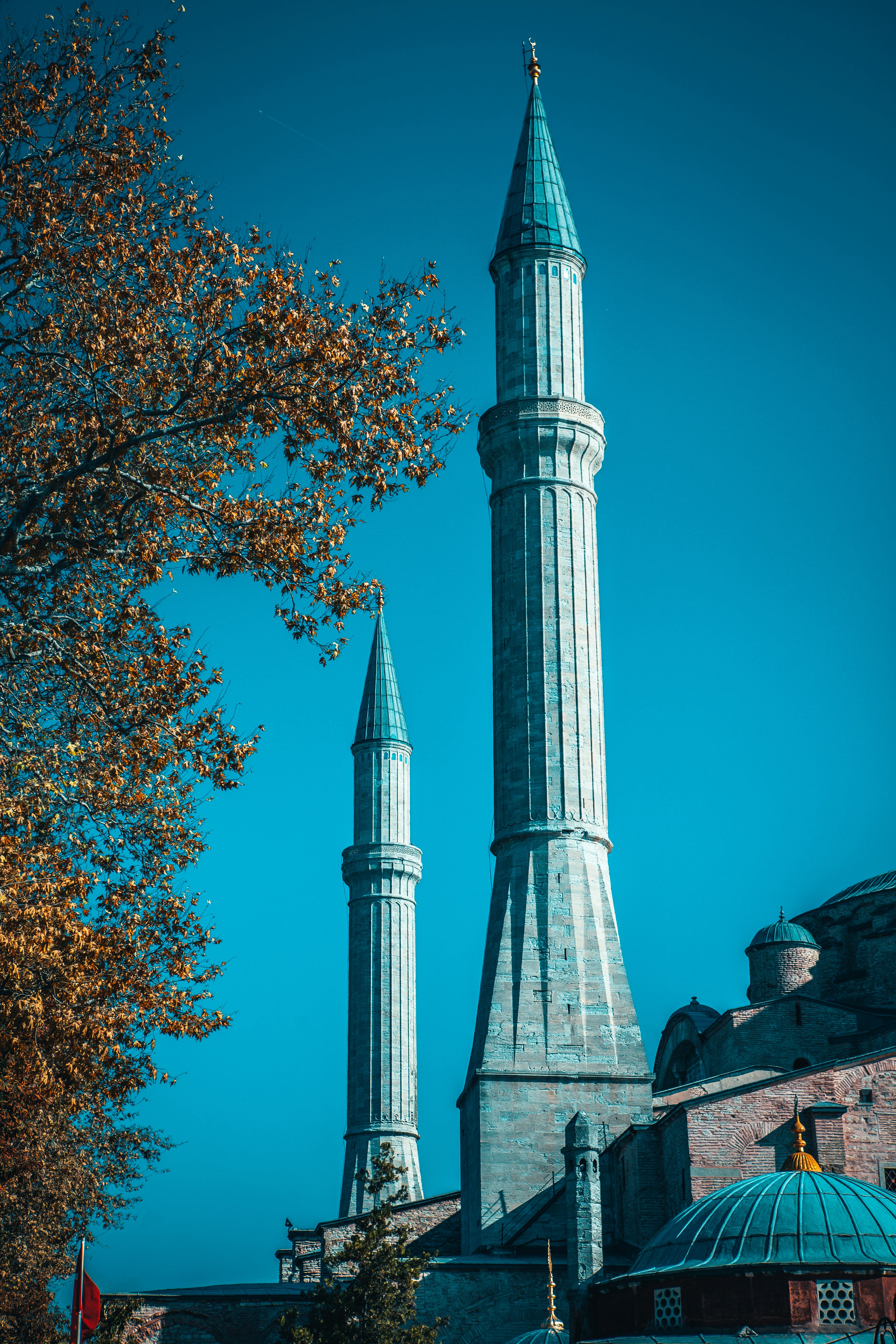 White concrete tower under blue sky during daytime photo – Free ...