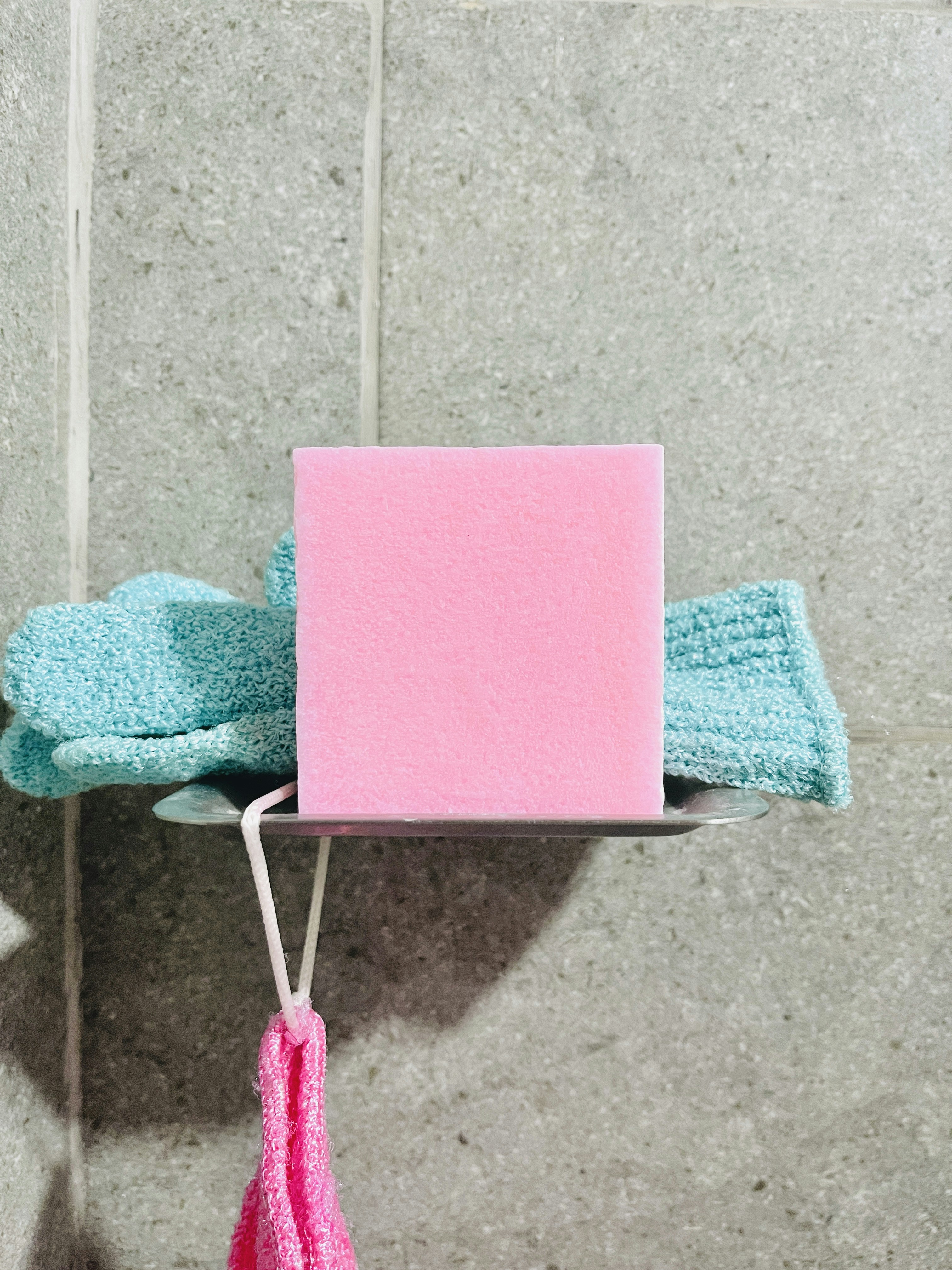 Pastel Serenity: A Shower's Essential Paletteethan