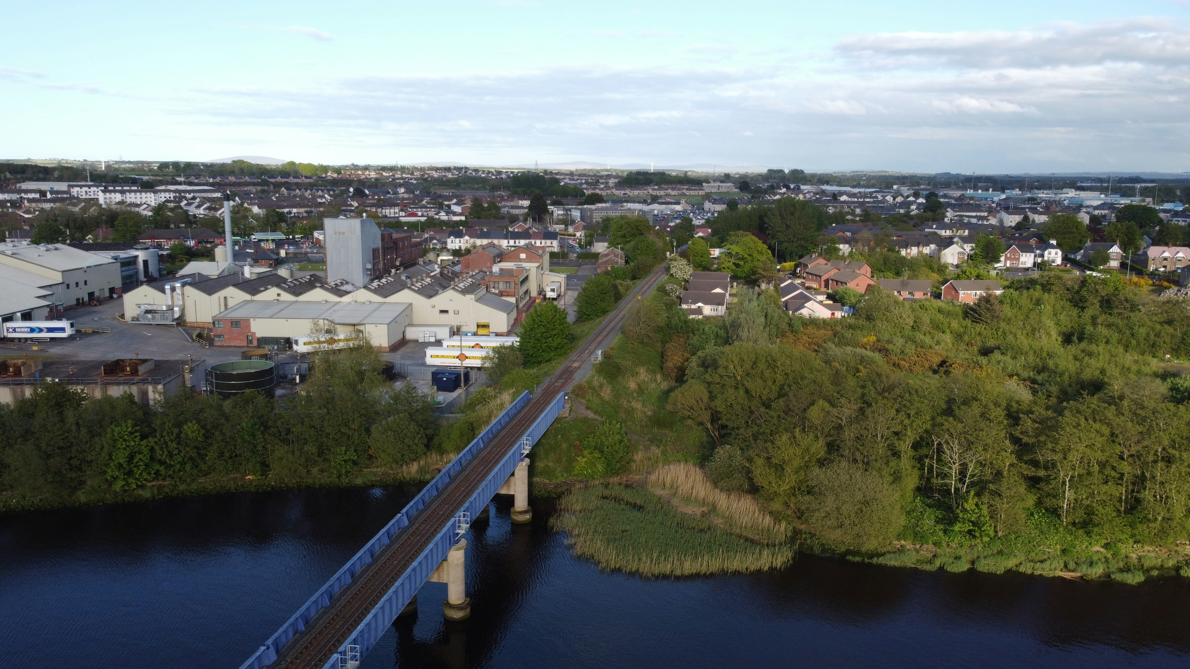 Aerial view of city buildings during daytime photo – Free Coleraine ...