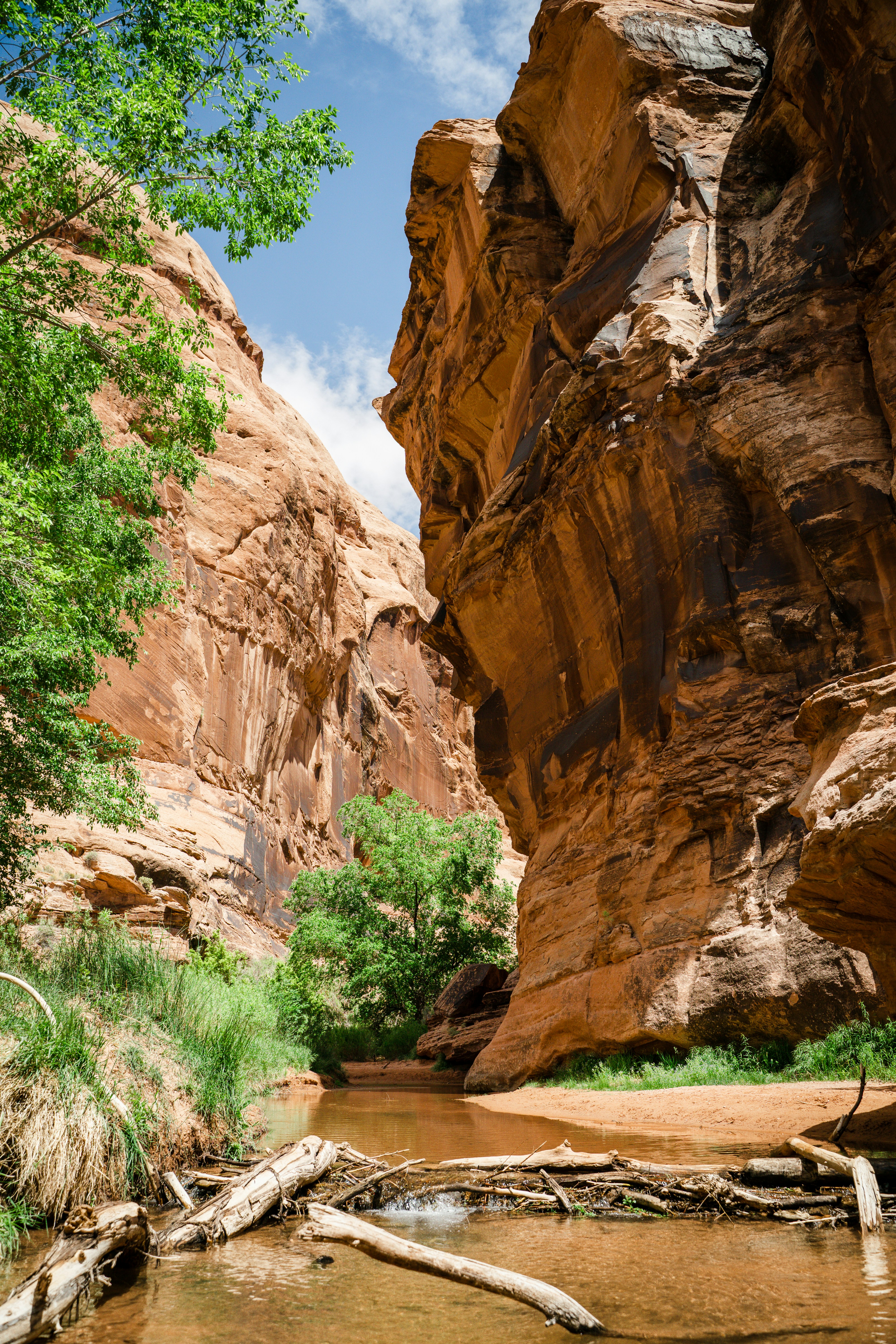 Brown rock formation under blue sky during daytime photo – Free Moab ...