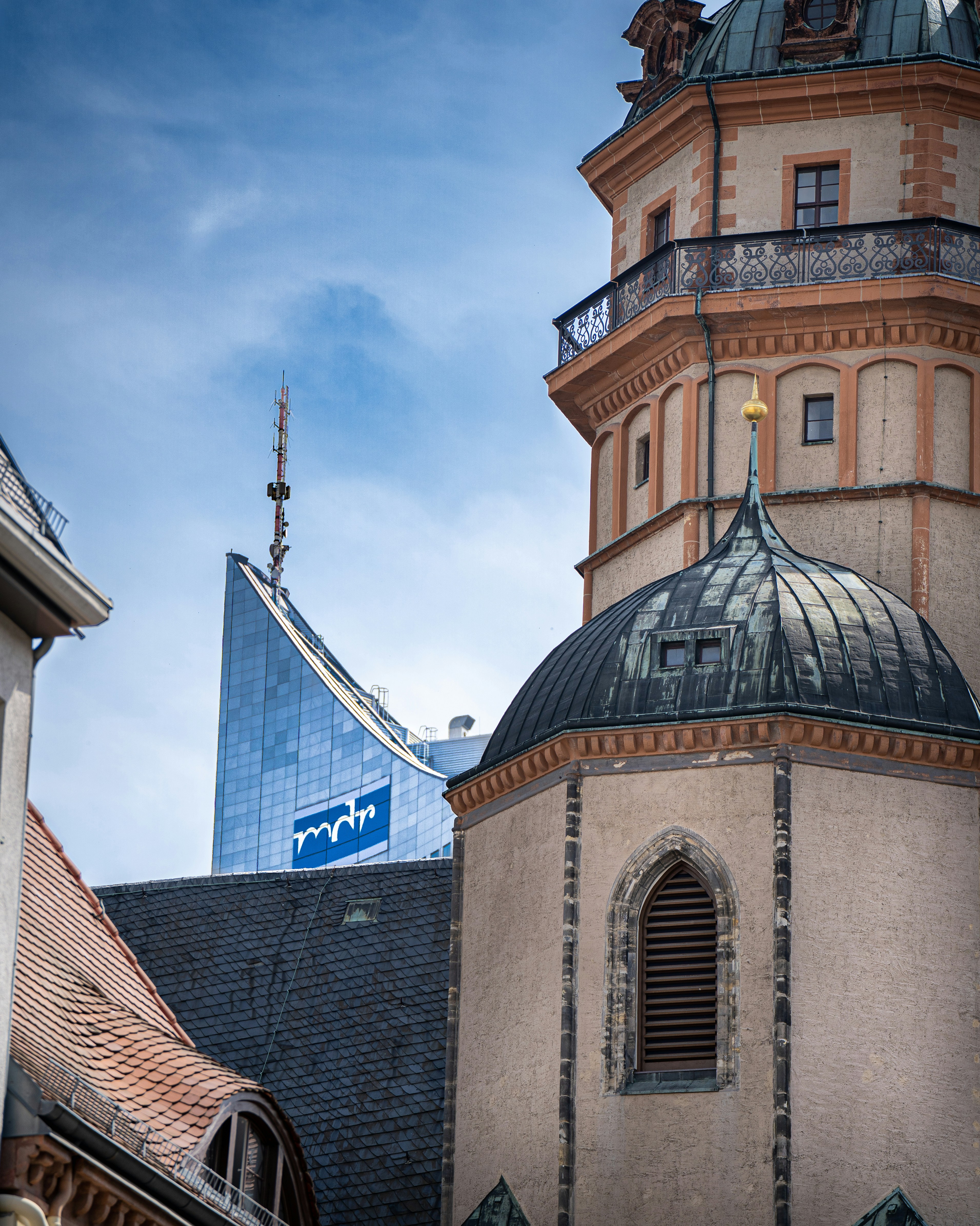 ROOFTOPS OF LEIPZIG - MDR Tower / Uniriese