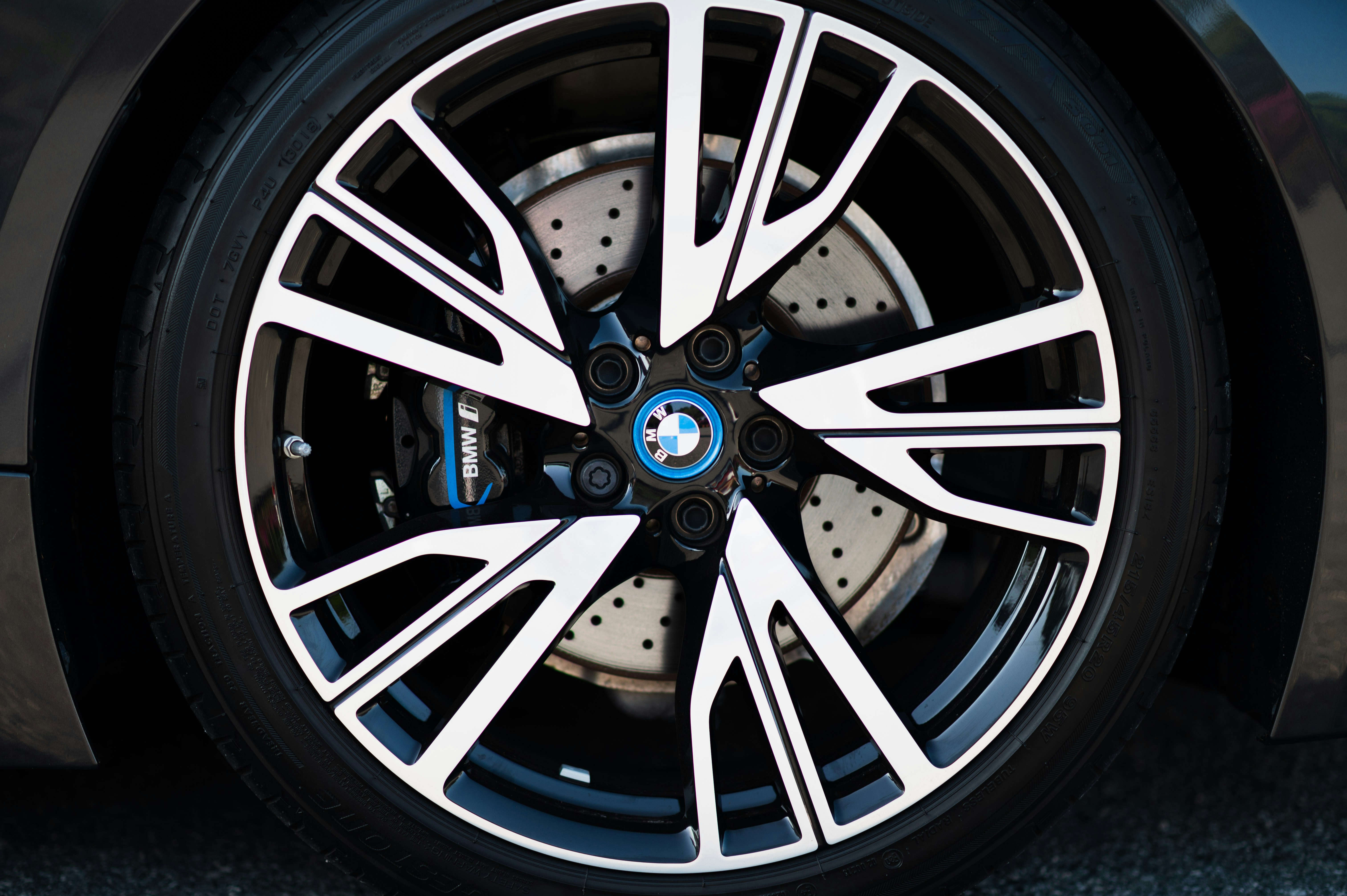 Blue-Bordered Precision: The M Formula Wheel