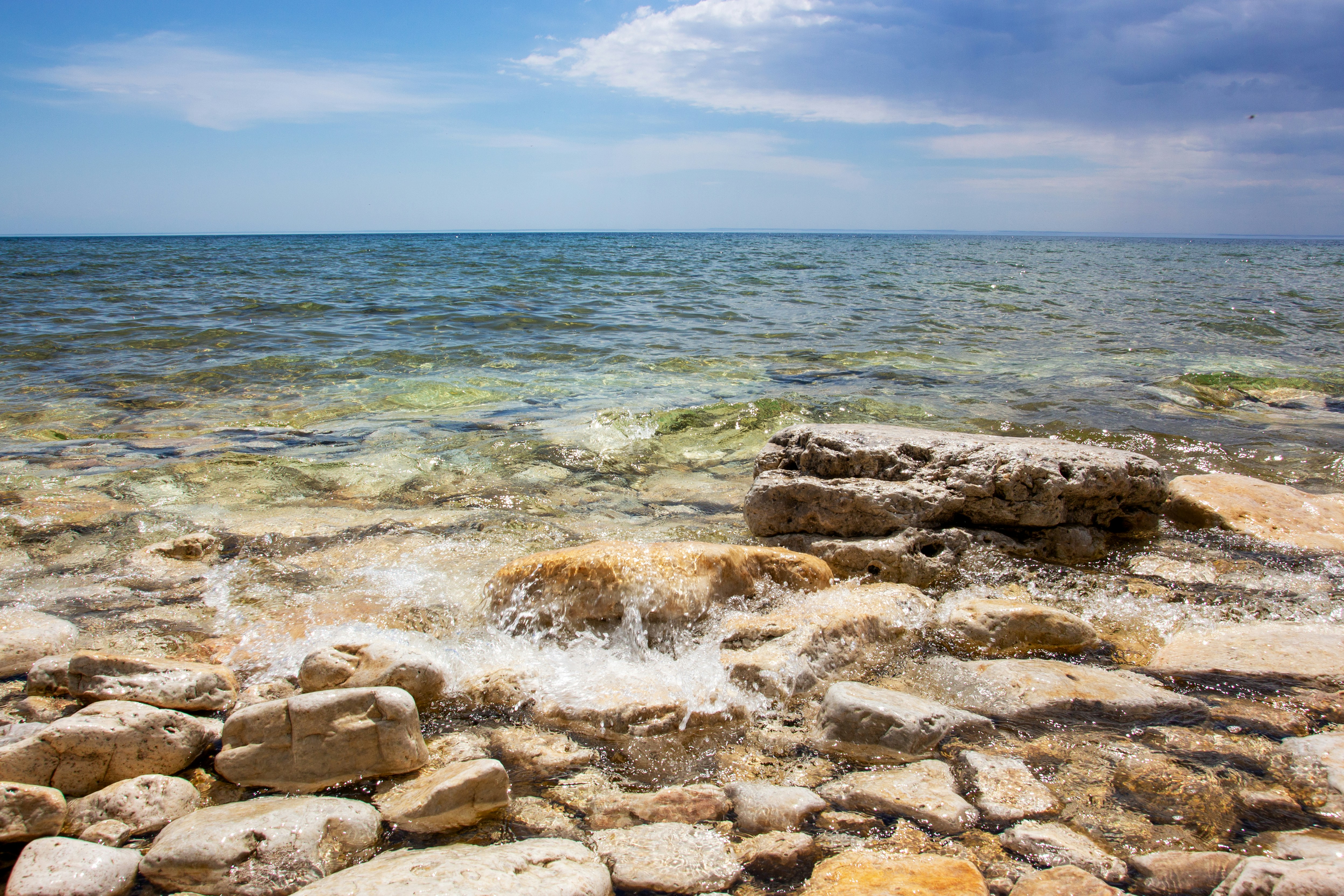 Brown rocks near body of water during daytime photo – Free Cana island ...