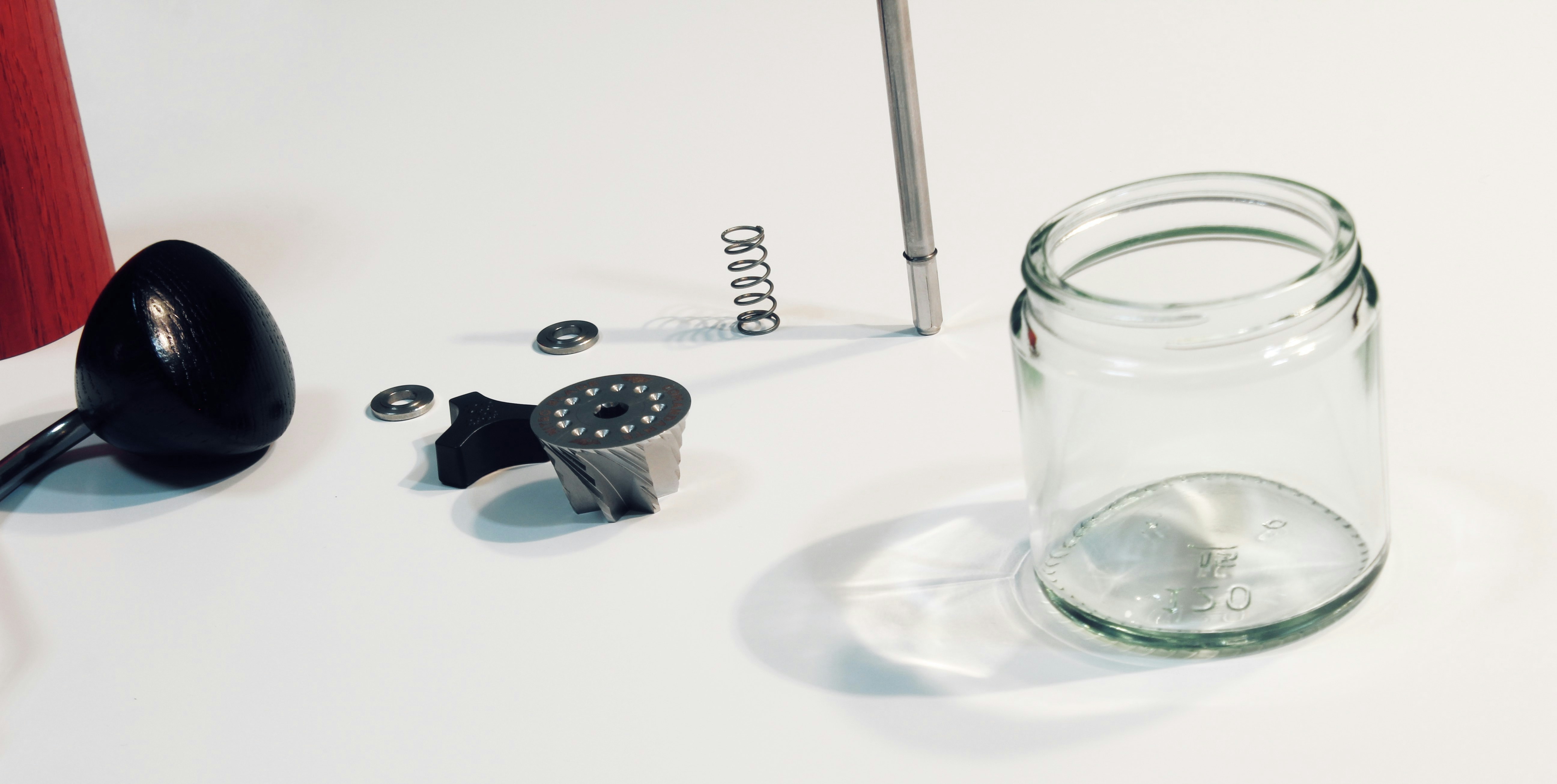 A Spare Assembly: The Tools and Jar Spark a Quiet Lab Moment