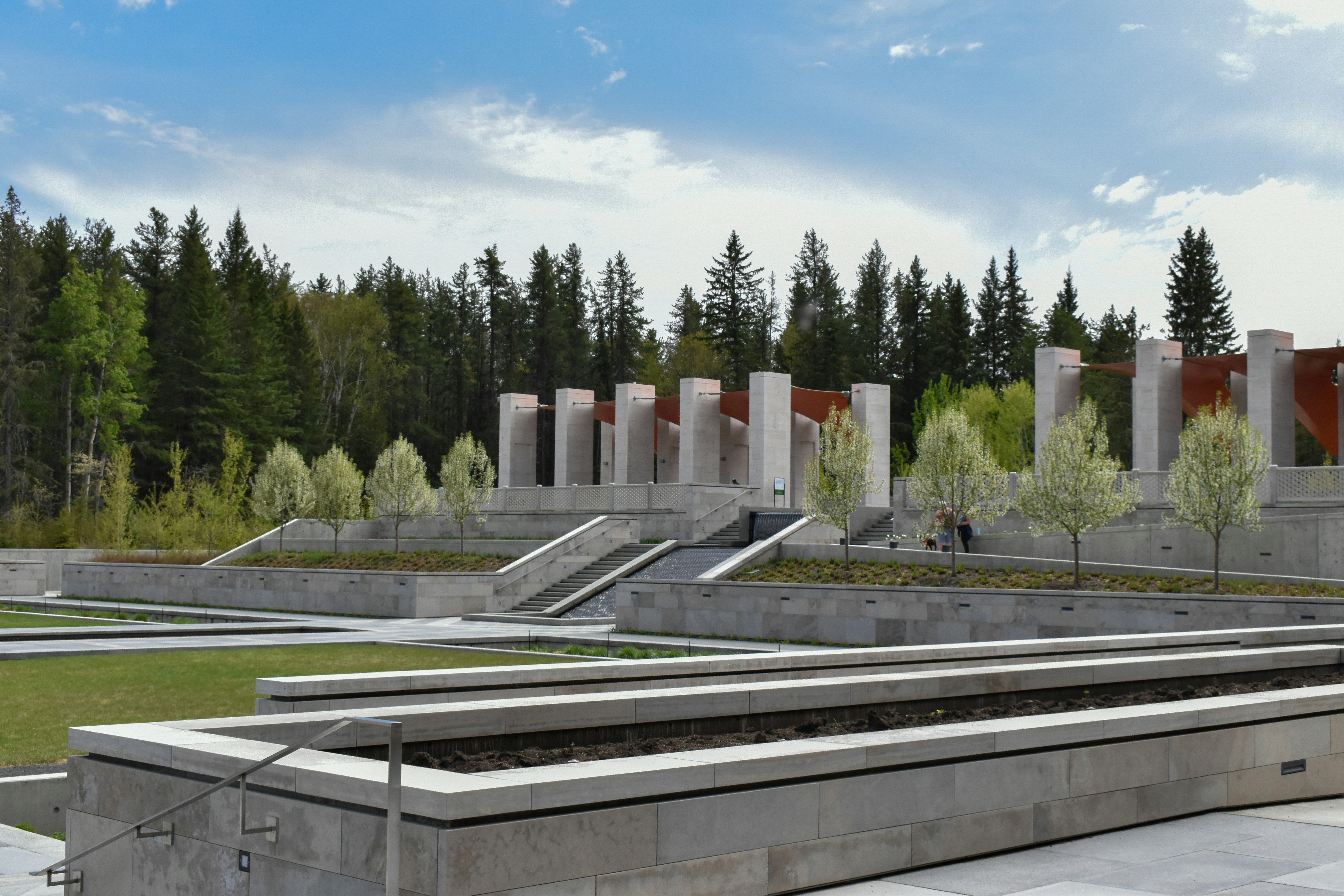 Gray concrete blocks on green grass field during daytime photo – Free ...