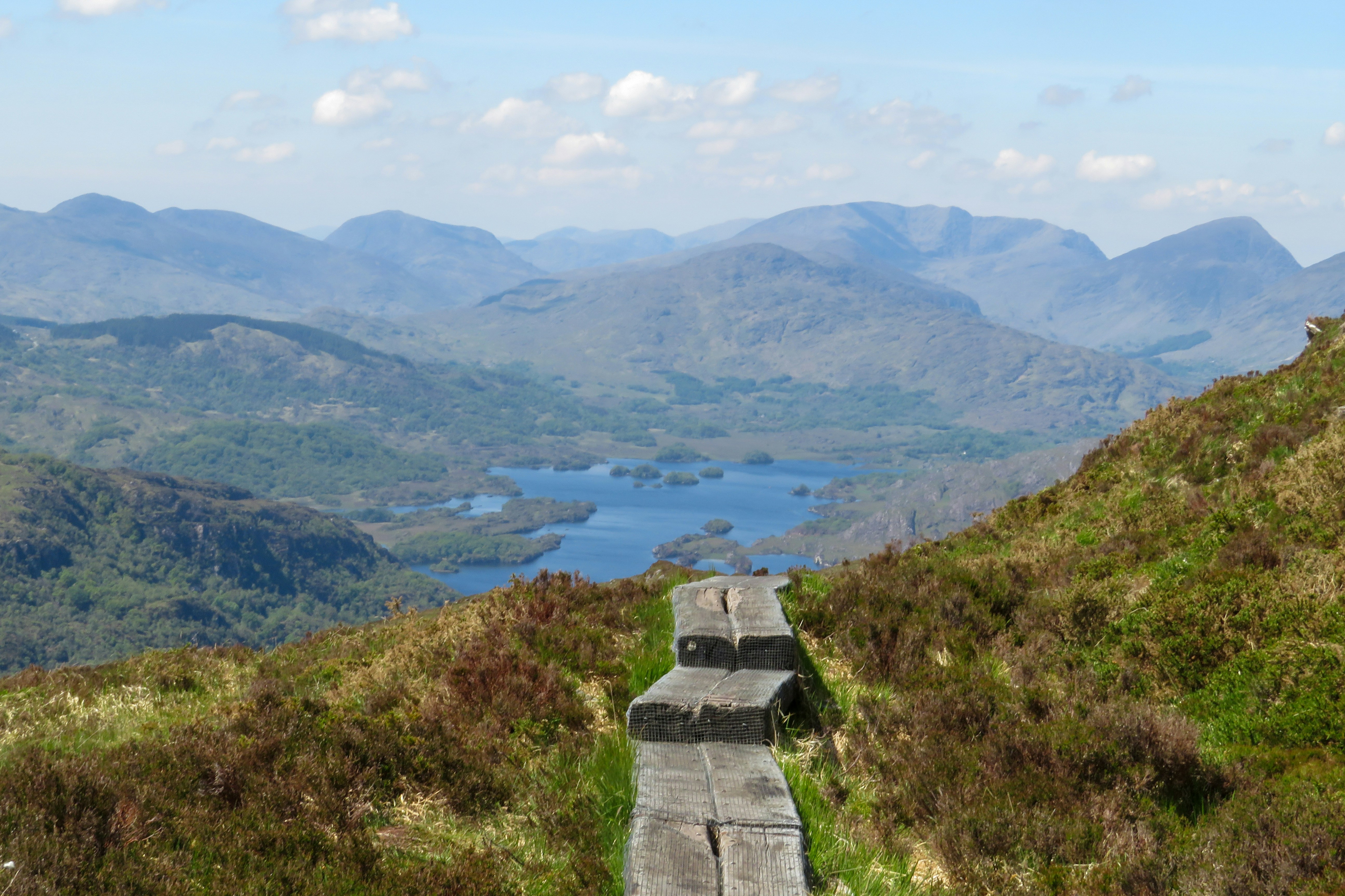 Gray concrete pathway on mountain during daytime photo – Free Torc ...