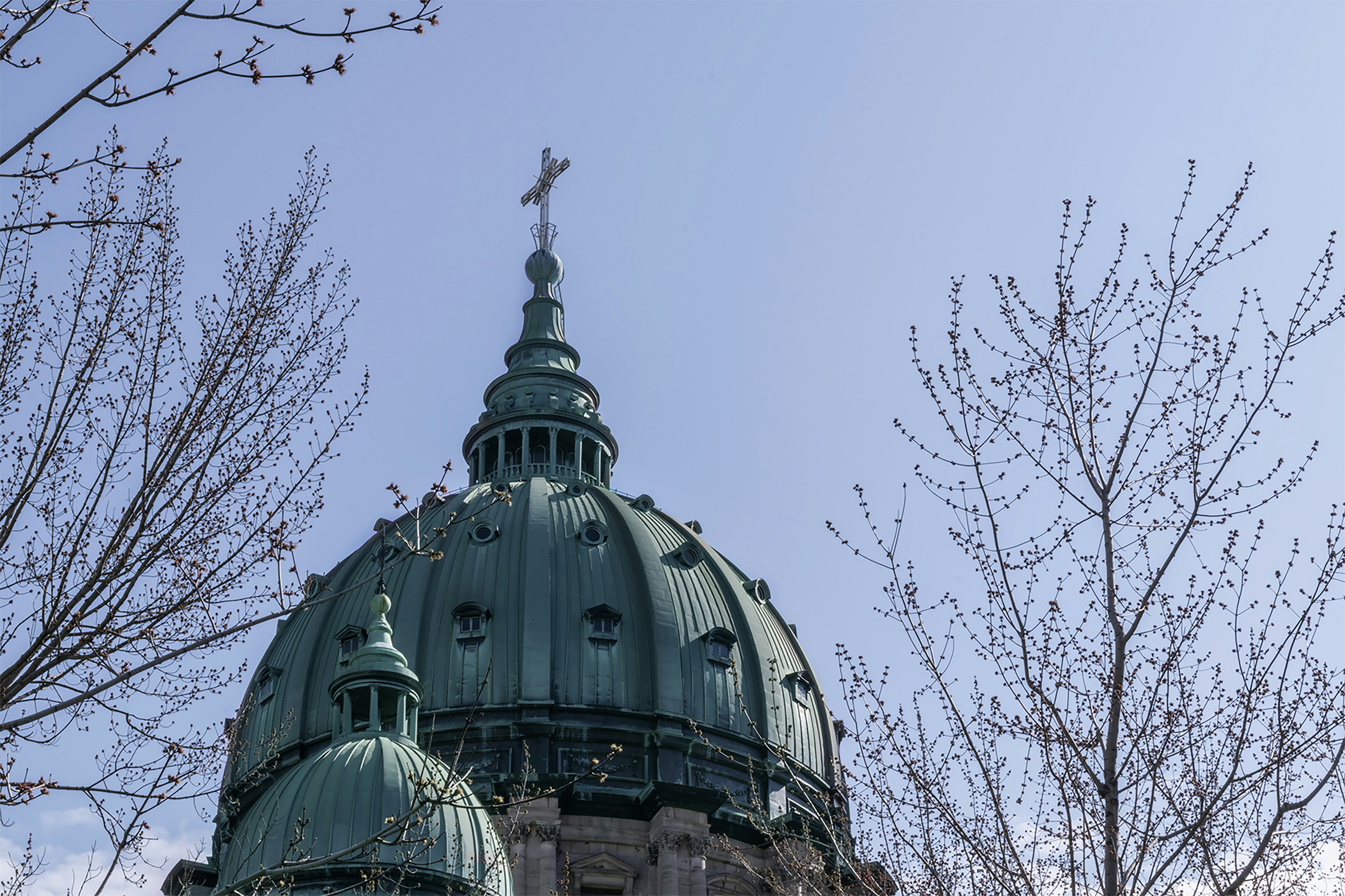 Green dome building under white sky during daytime photo – Free Dome ...