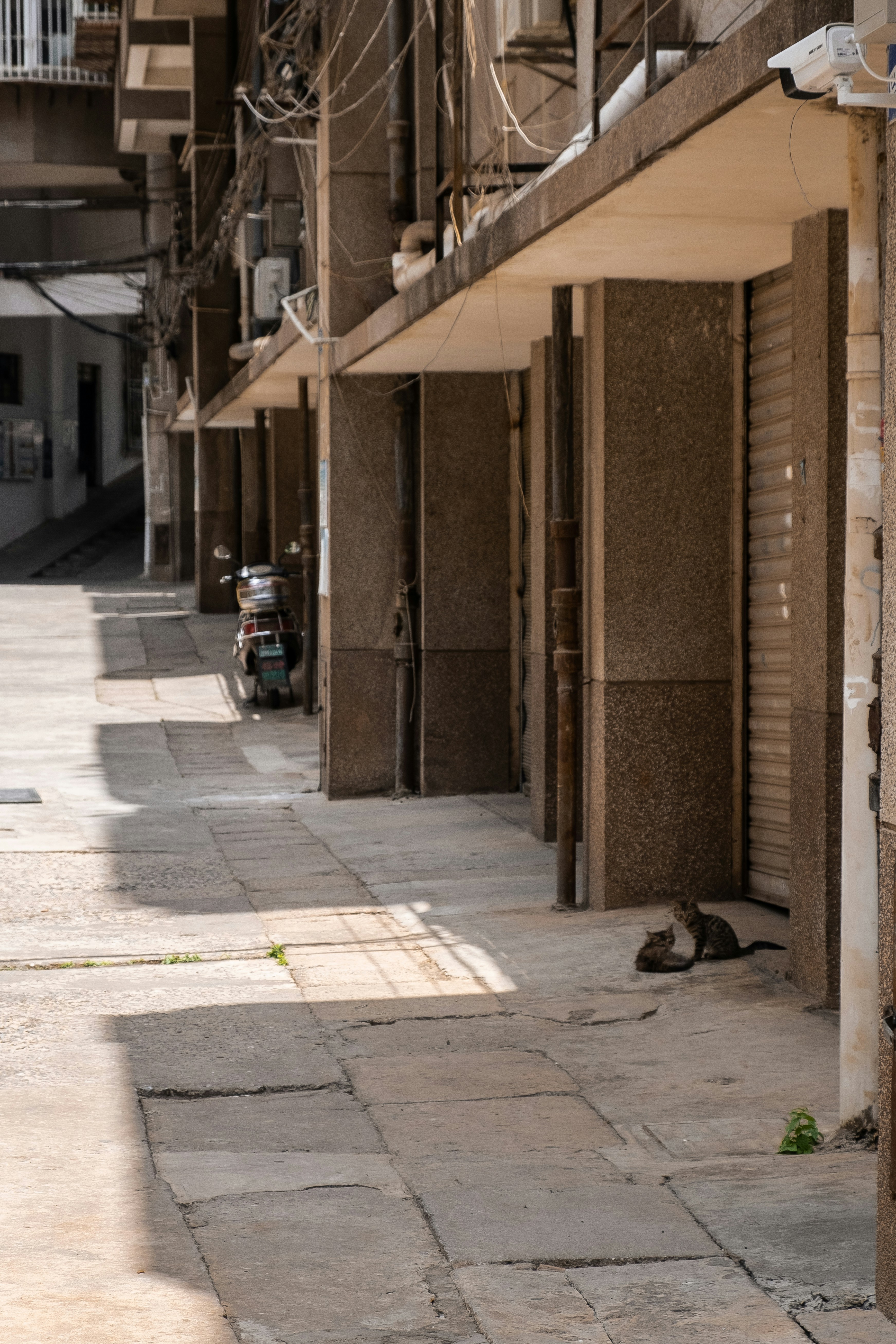 Brown brick building with gray concrete pathway photo – Free Kunming ...