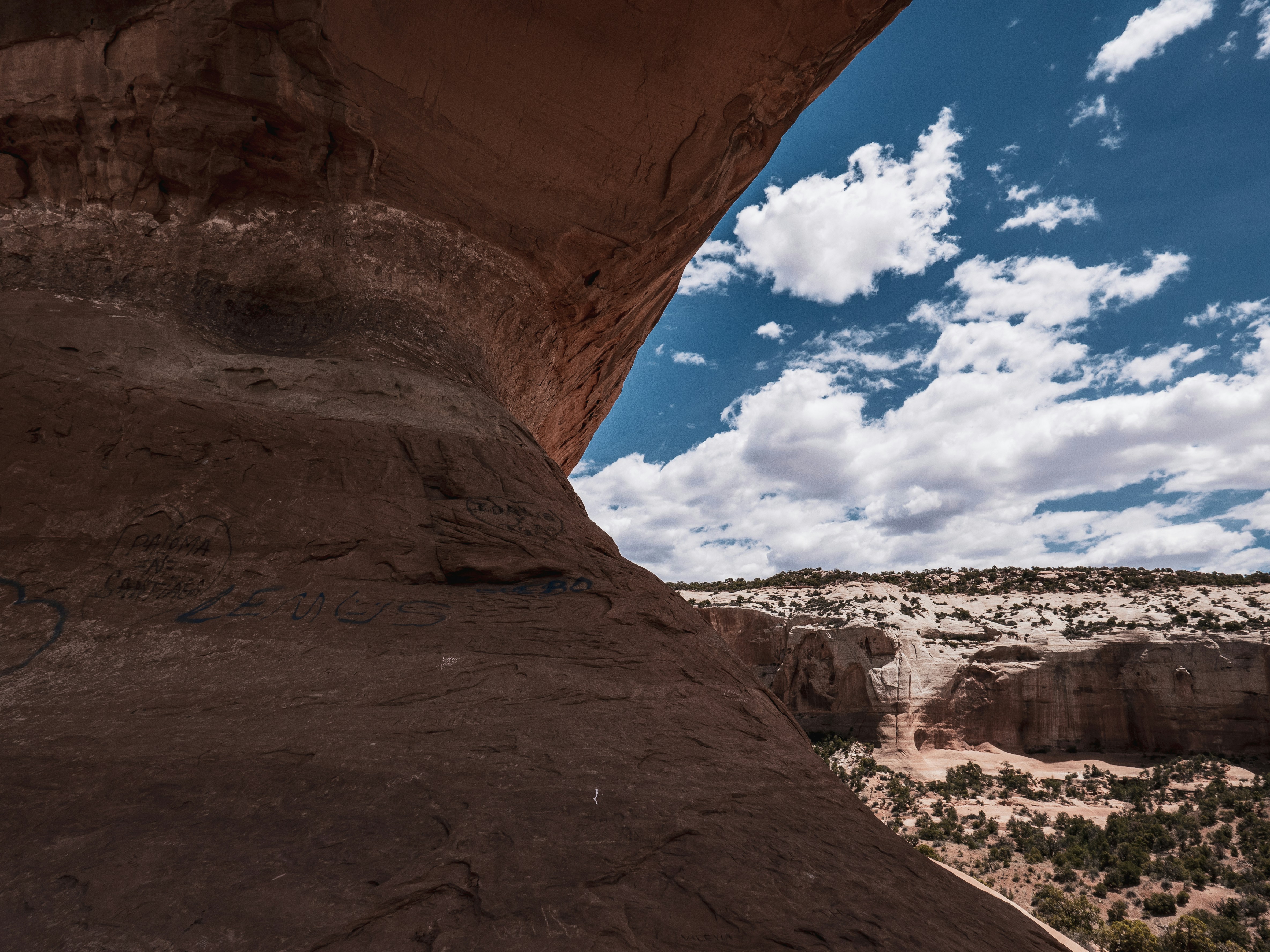 A view of a rocky outcropping in the desert photo – Free Nature Image ...