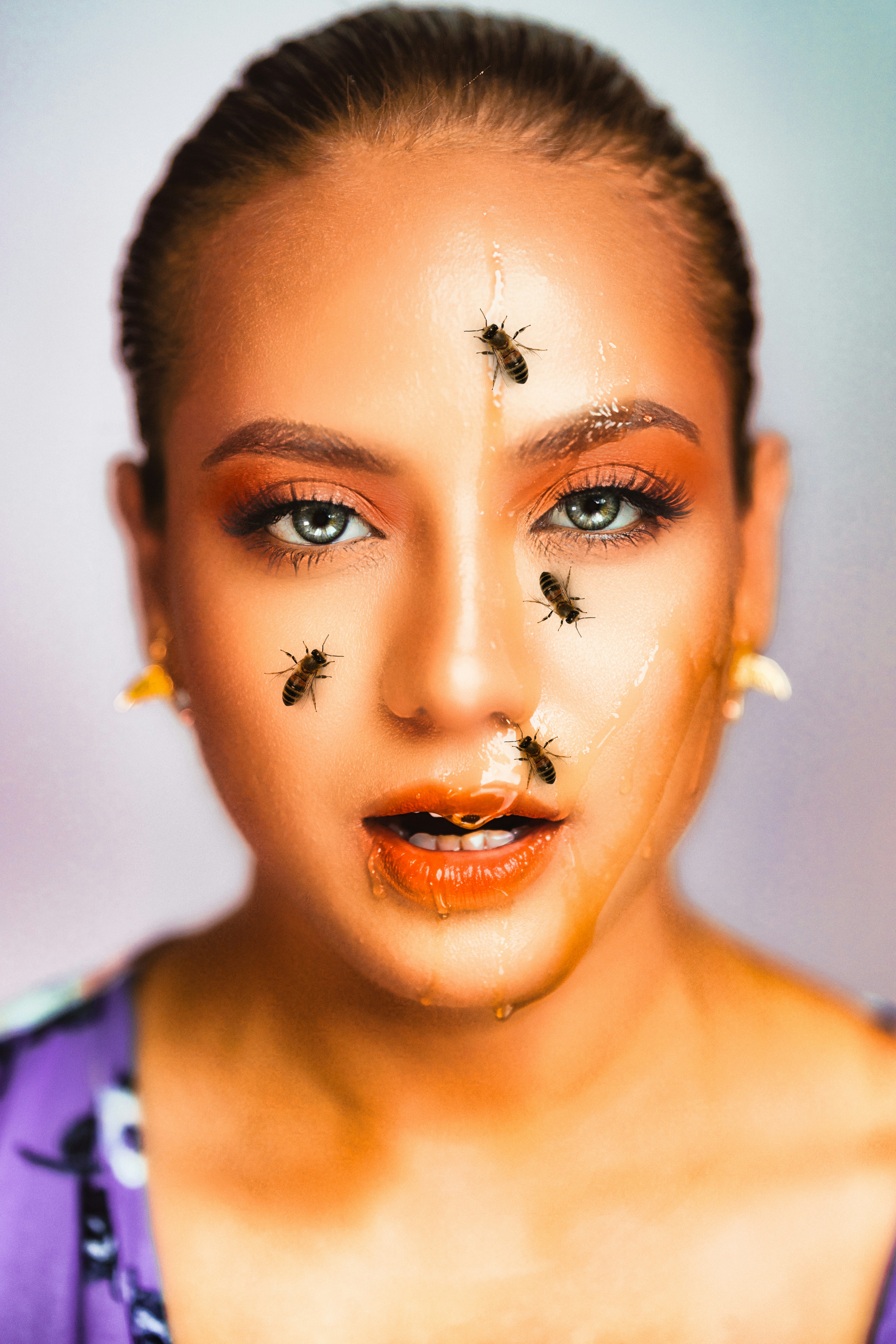 Bee Stitches: A Portrait of Fragile Metamorphosis