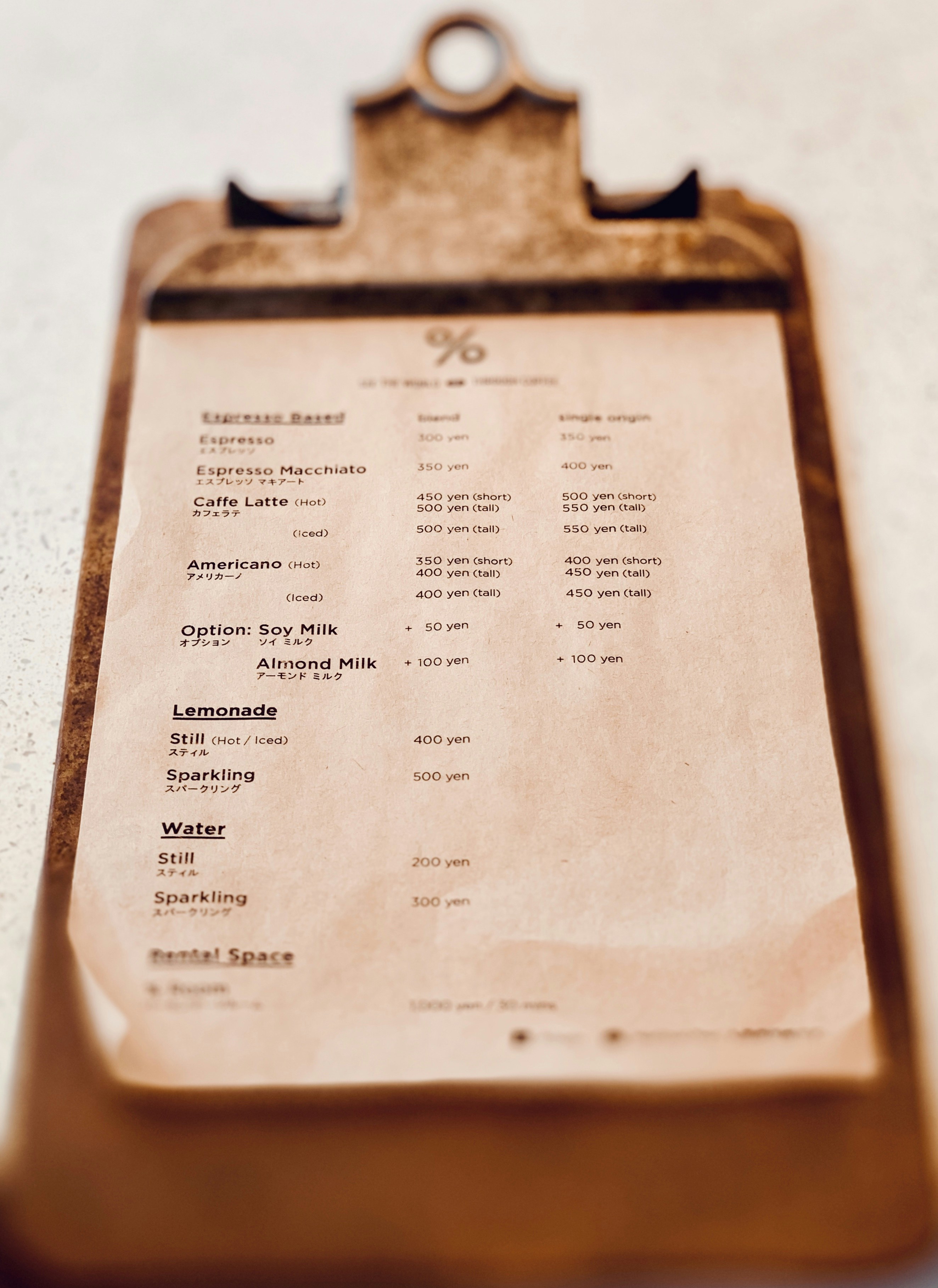 Menús o menúes - Estandarte