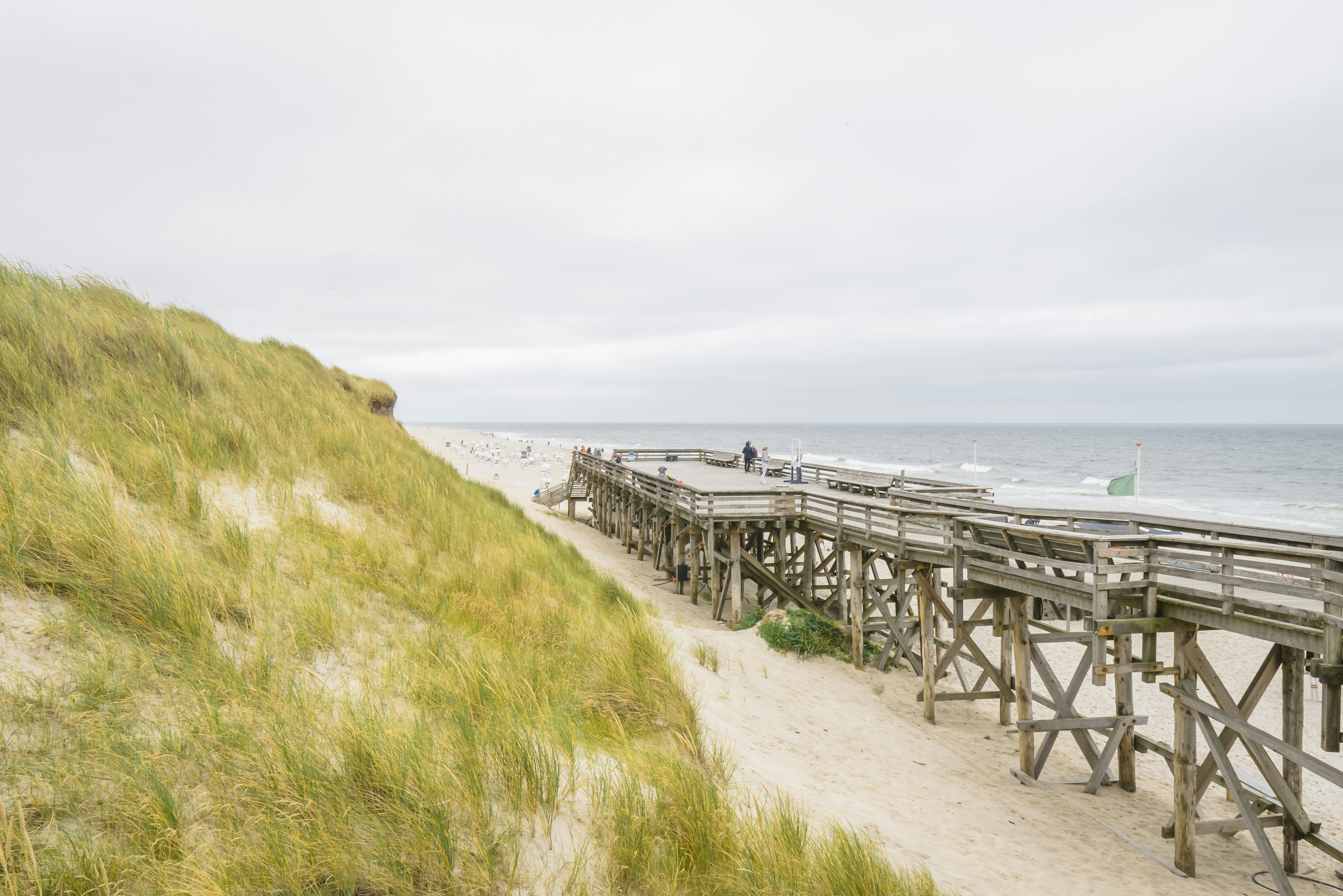 Tranquil Walkway by the Sea