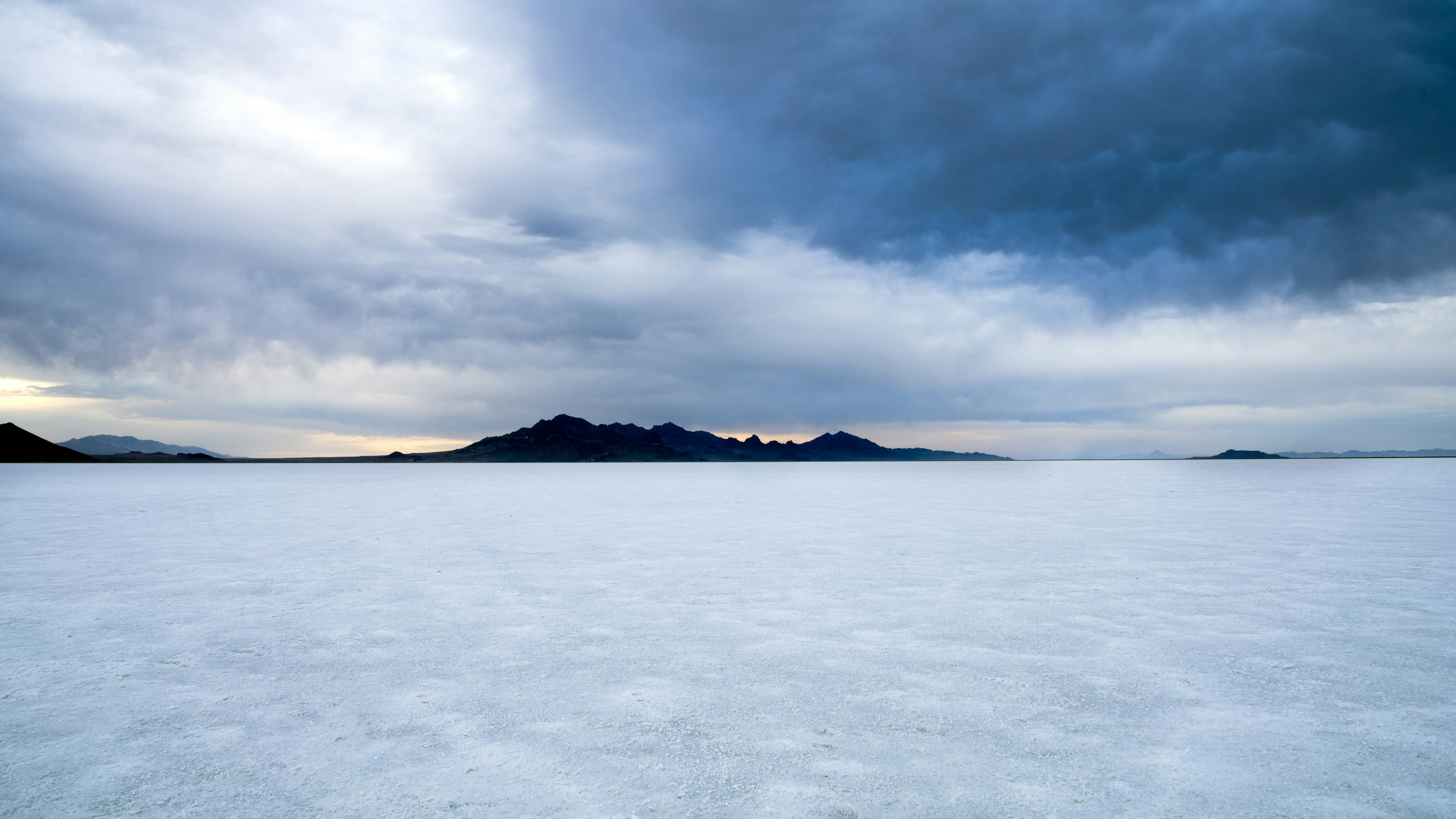 White clouds over the sea photo – Free Bonneville salt flats Image on ...