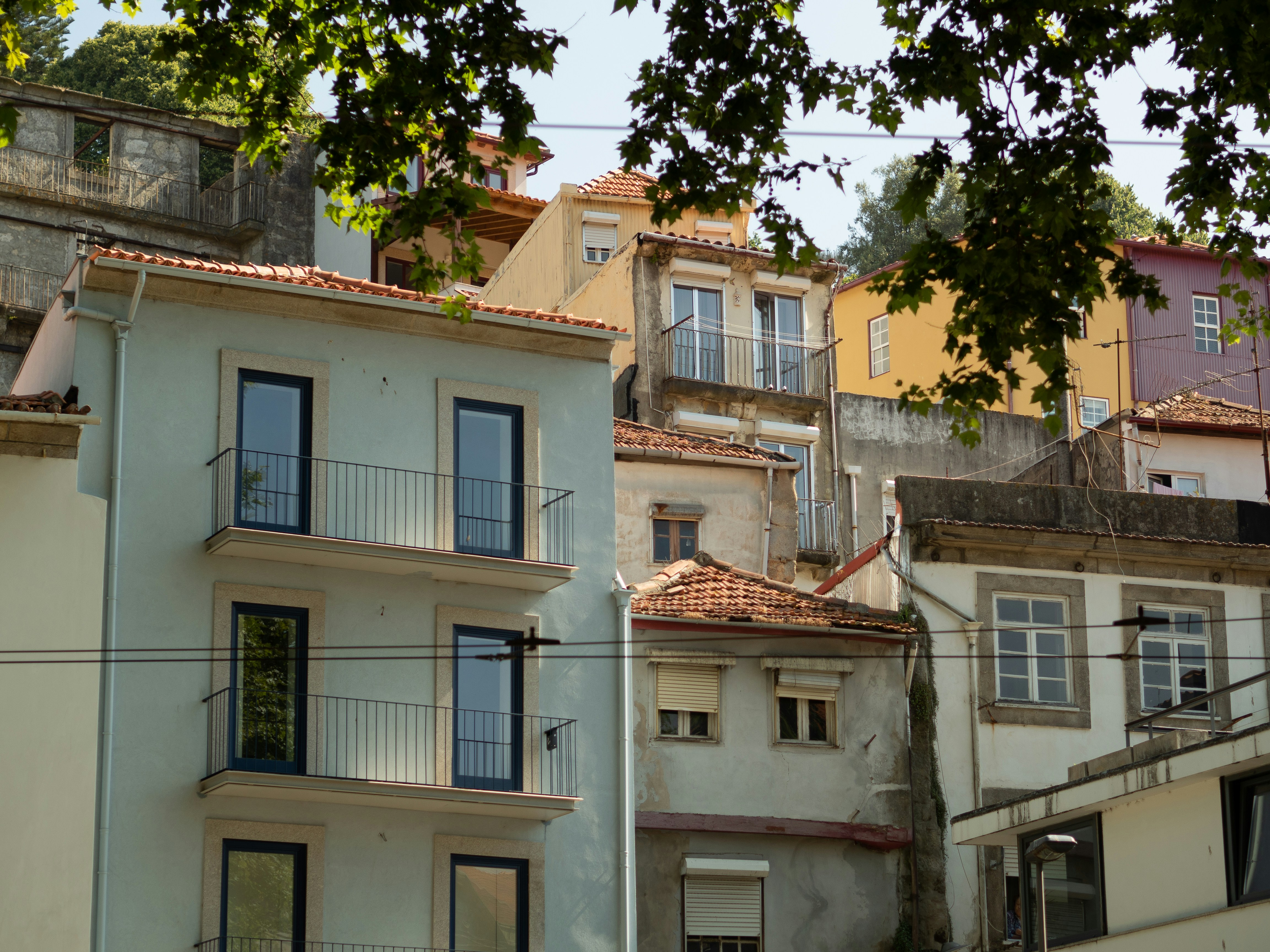 A bunch of buildings that are next to each other photo – Free Porto ...