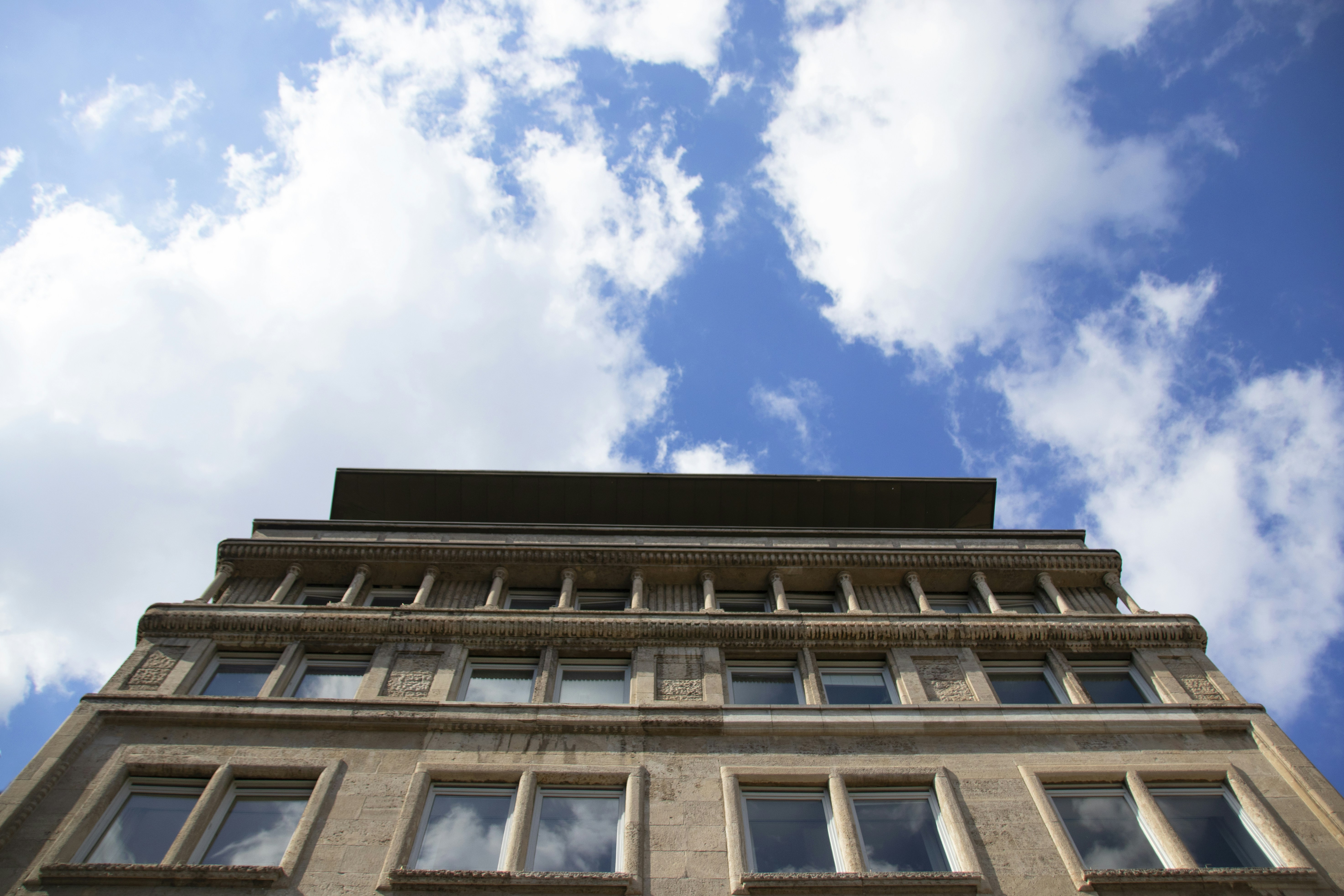 Urban Majesty Against a Cerulean Sky