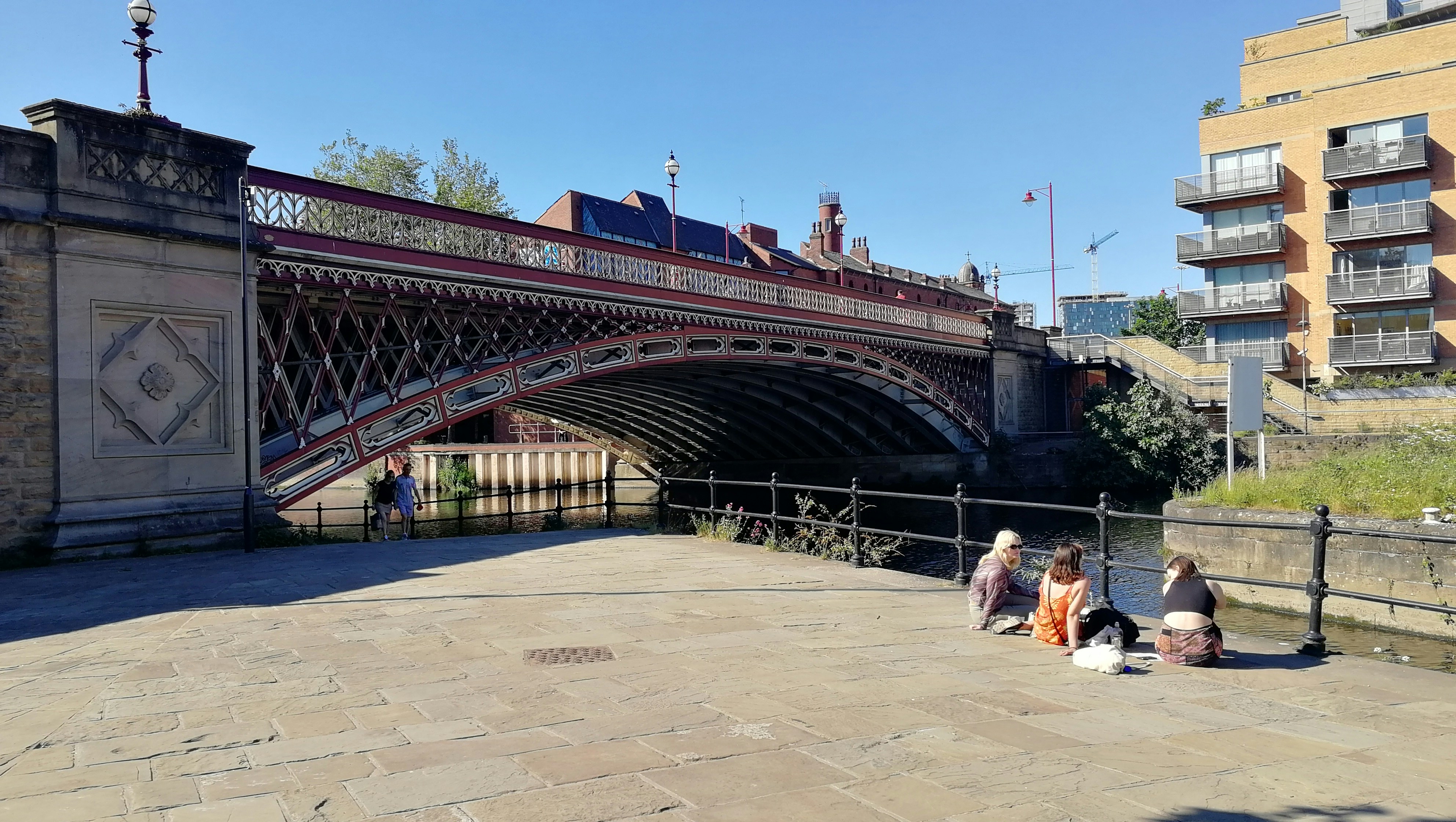 People walking on bridge during daytime photo – Free Building Image on ...