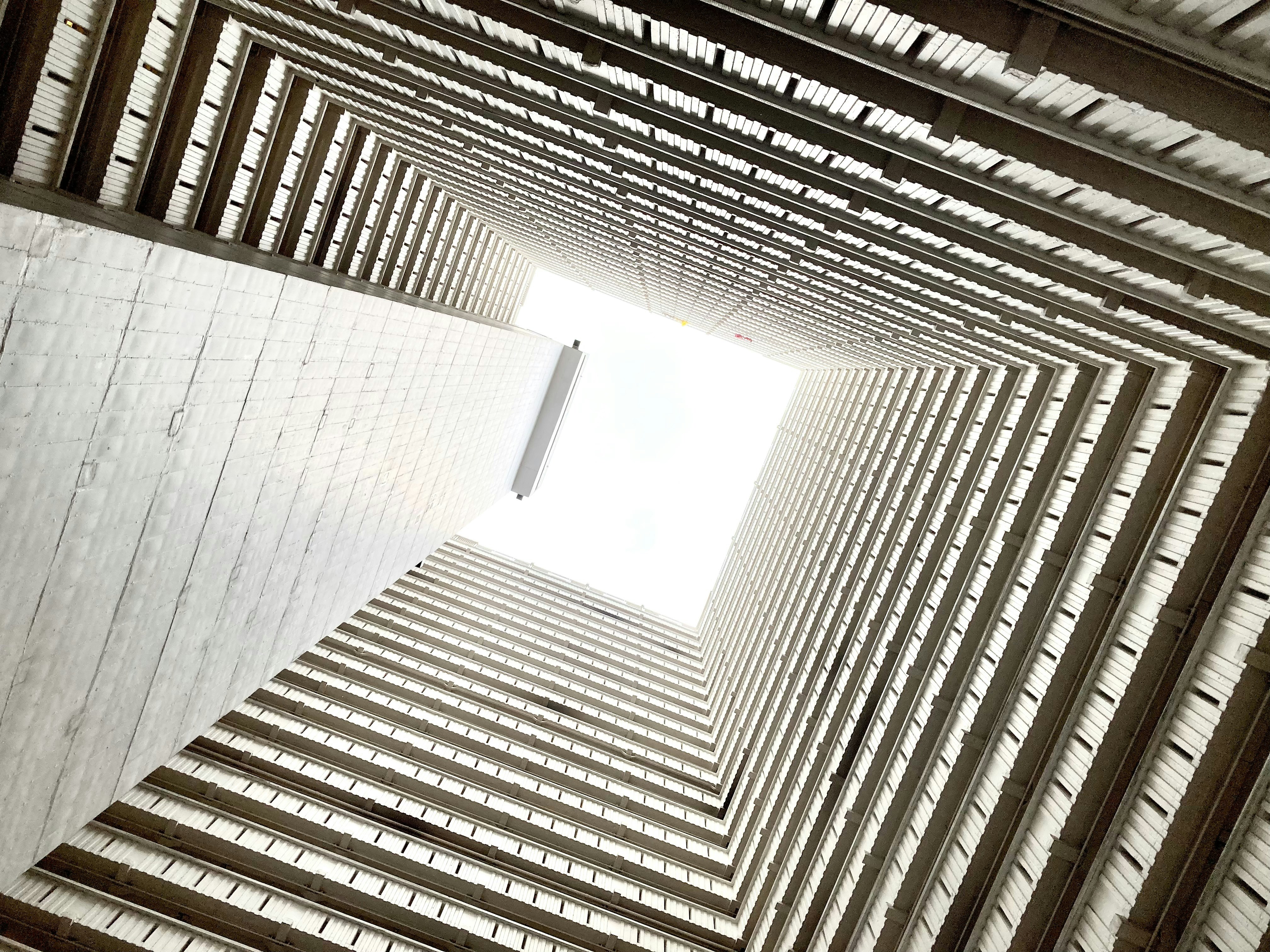 The inside of a building photo – Free White Image on Unsplash