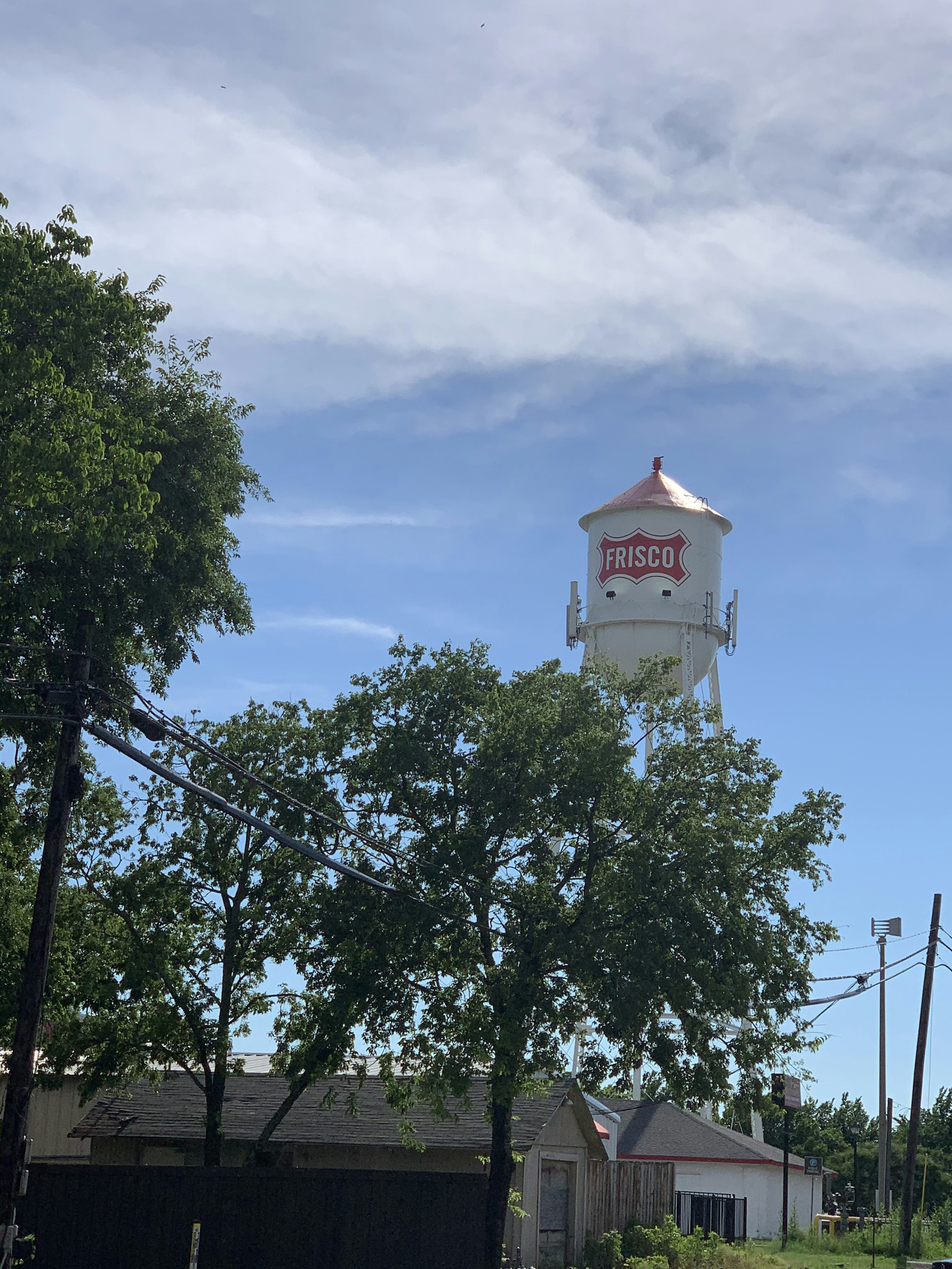 Heritage in the Sky: Frisco's Iconic Water Tower