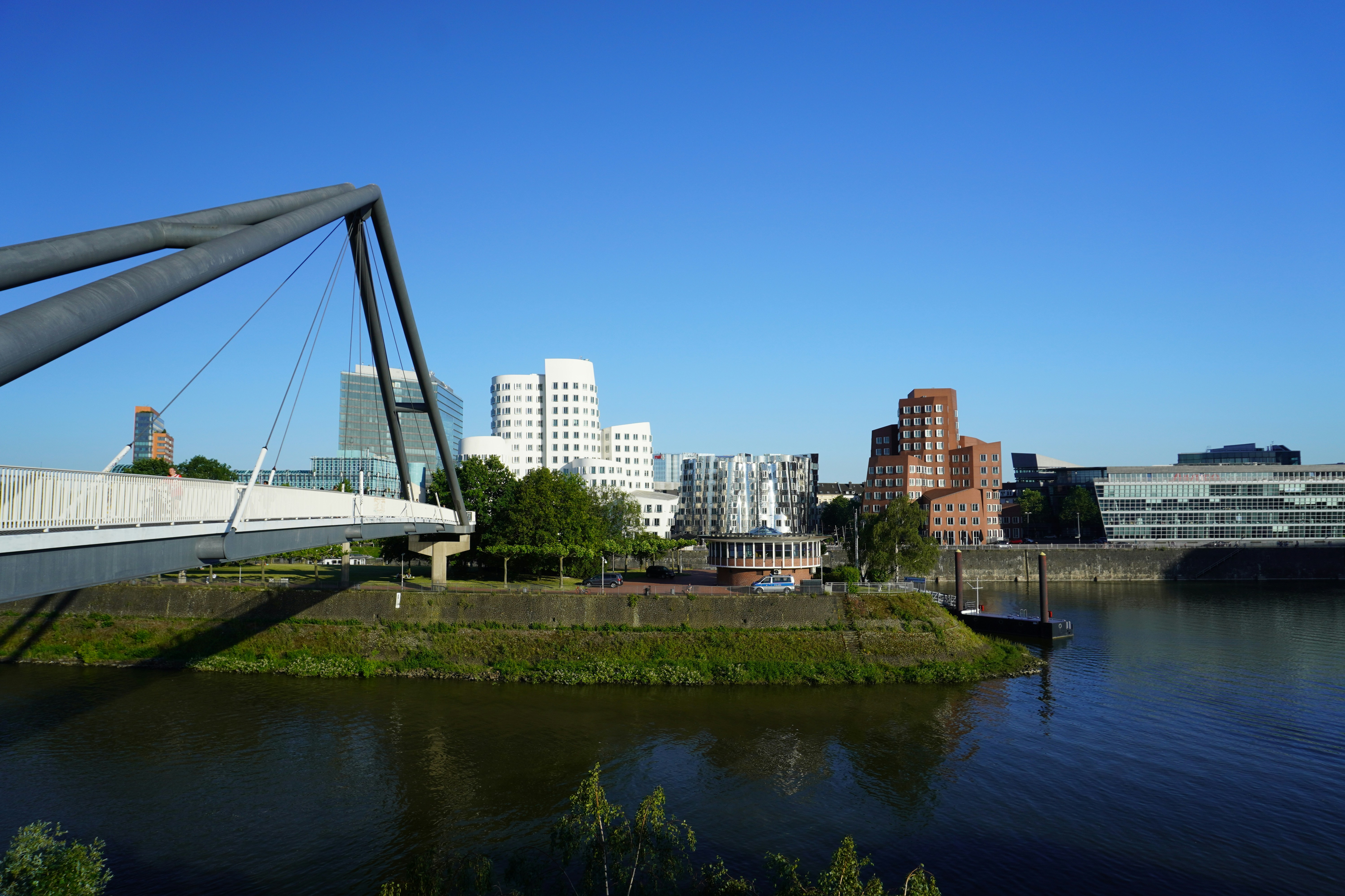 Architectural Harmony by the Riverside