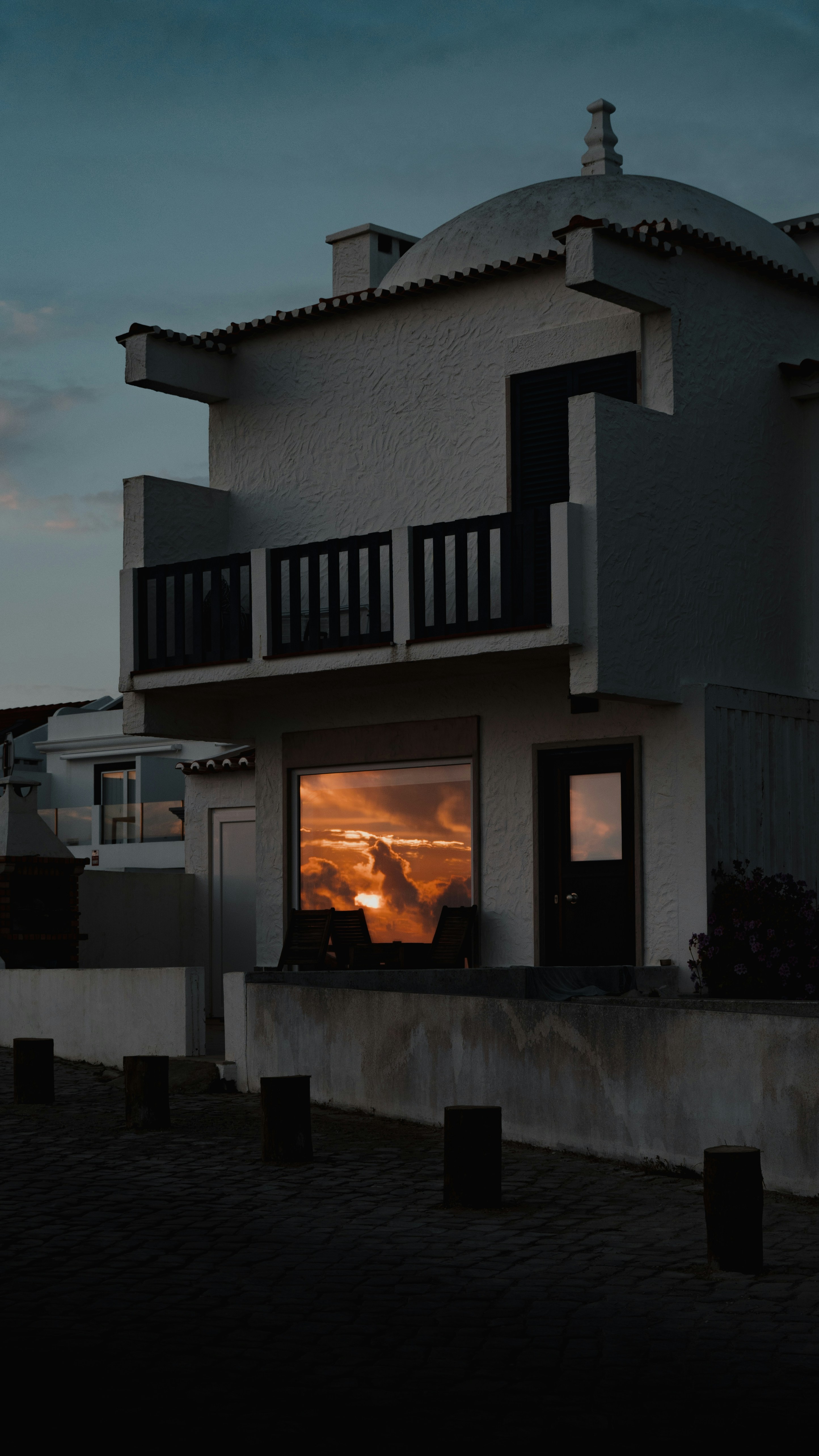 Fire in front of white concrete building during daytime photo – Free ...