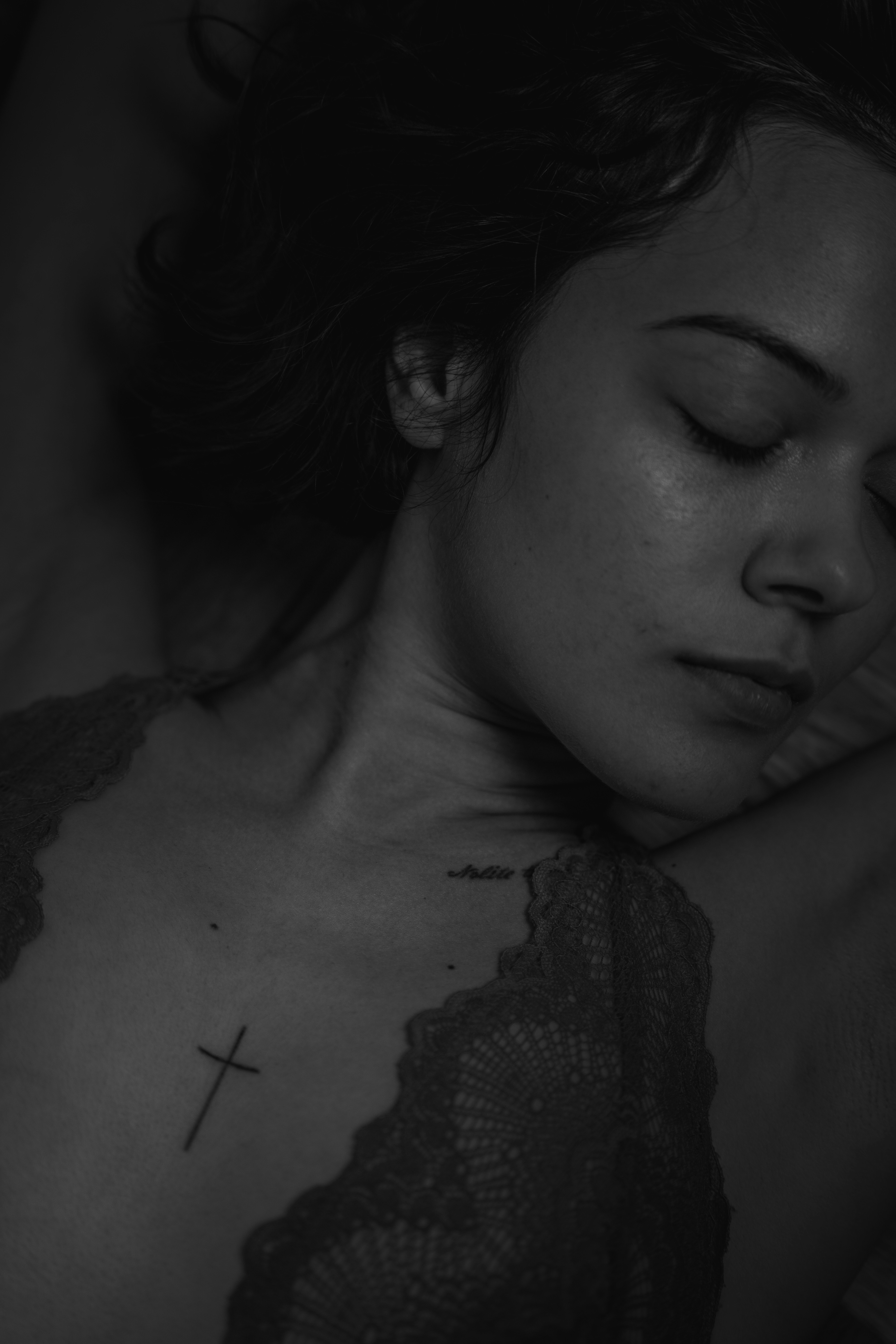 Quiet Intimacy: A Moonlit Moment of Serene Contemplation