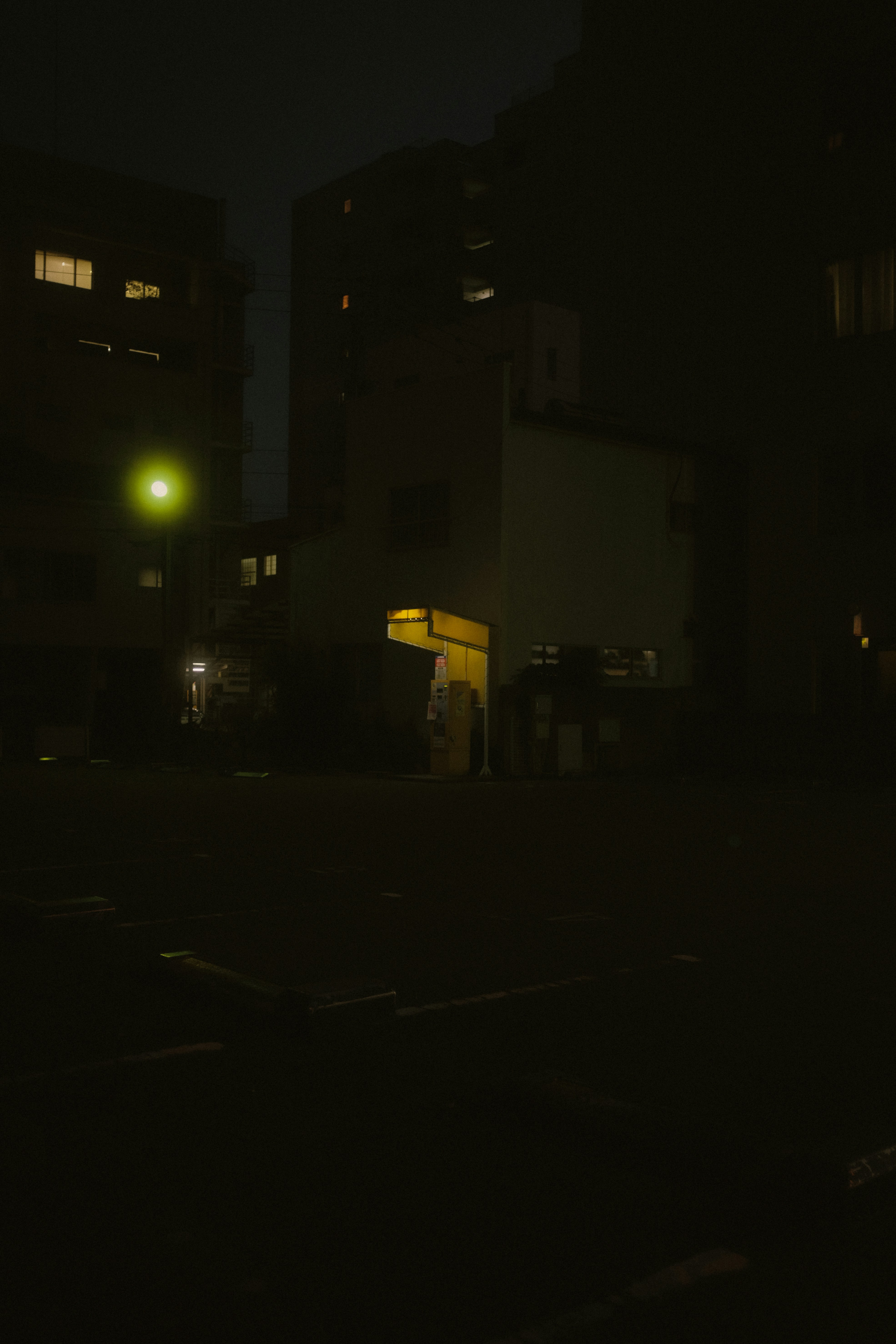 Yellow street light turned on during night time photo – Free Light ...