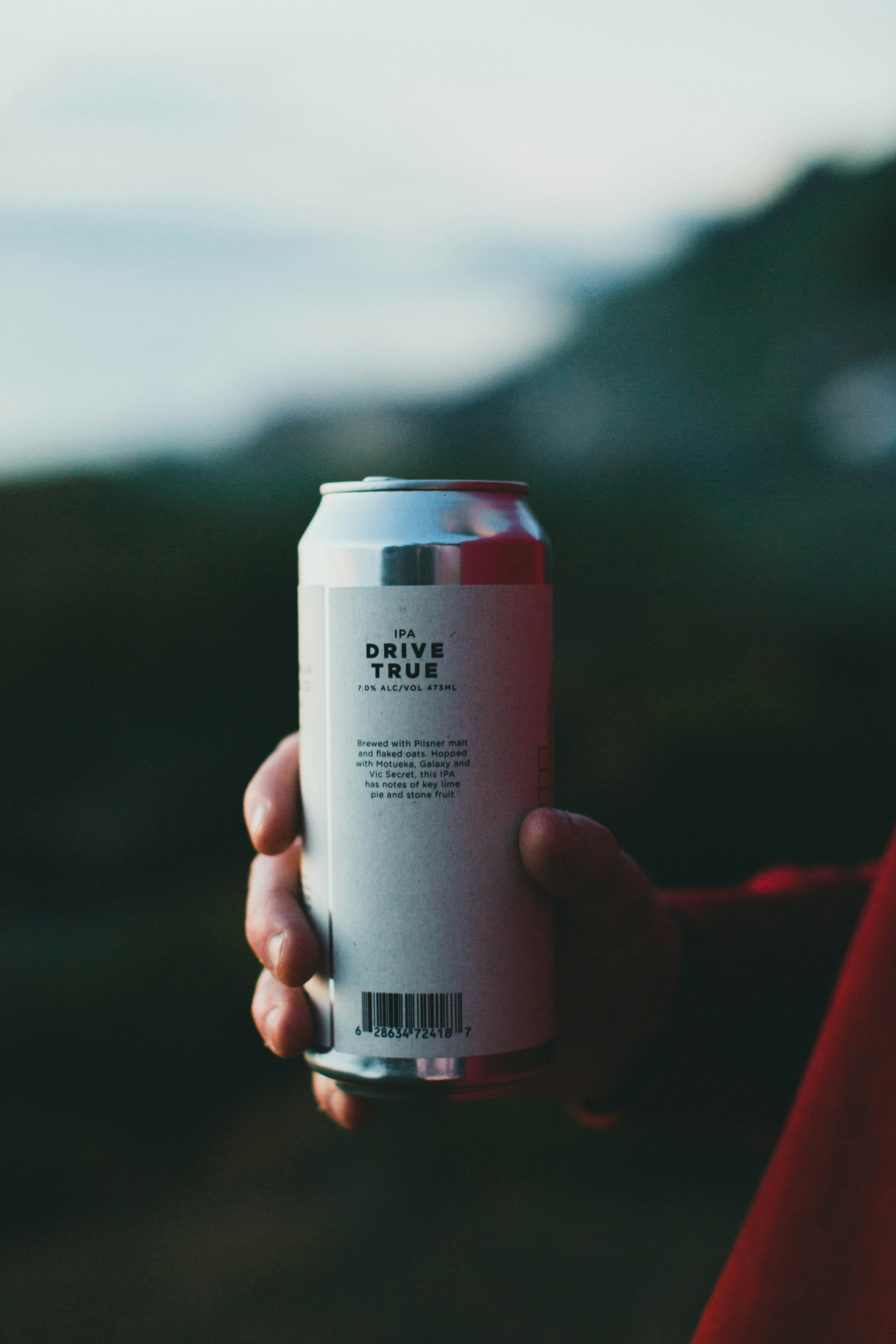 Drive True at Dusk: A Quiet Moment with an IPA Can