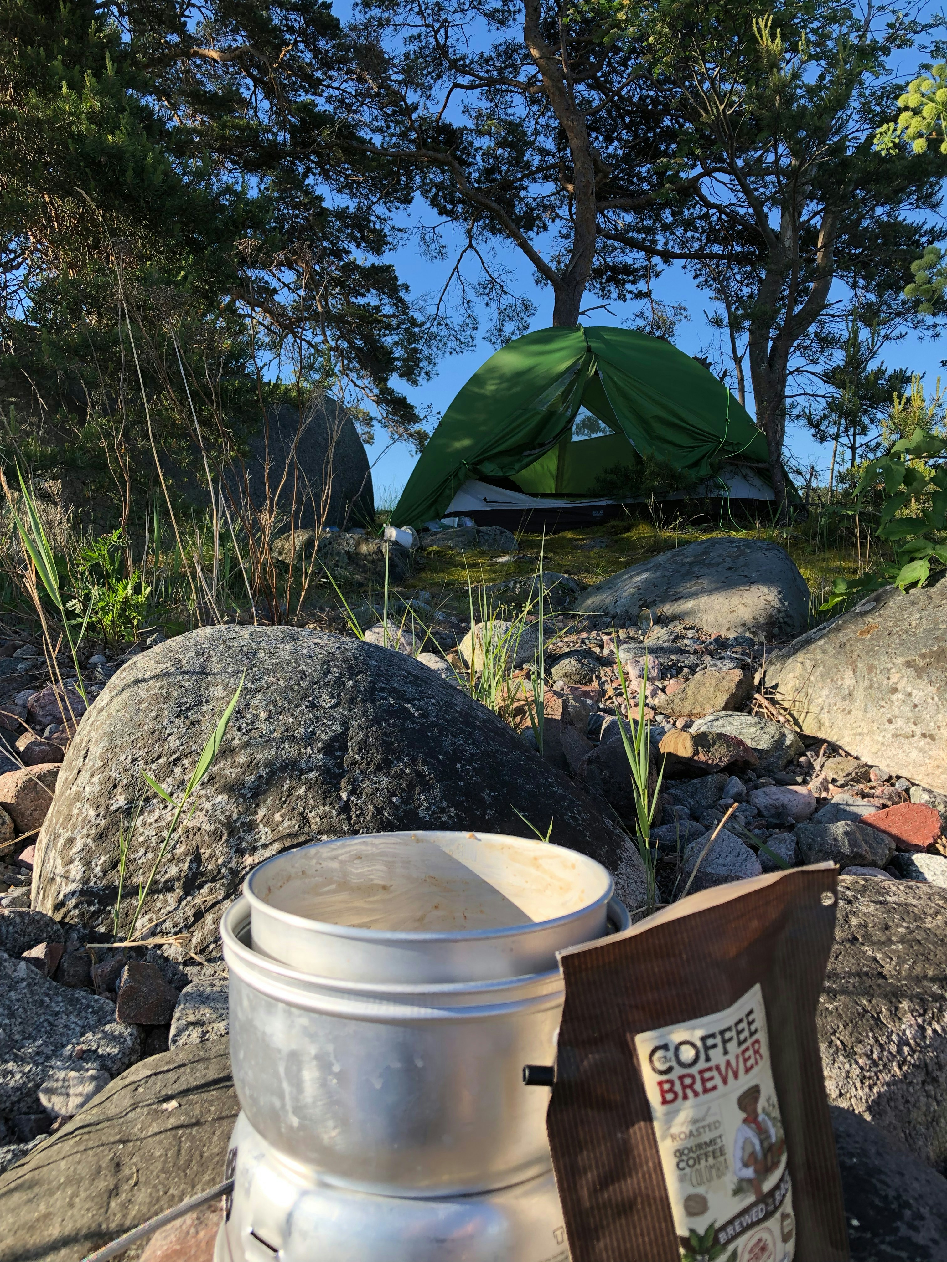 White plastic bucket near green trees during daytime photo – Free ...