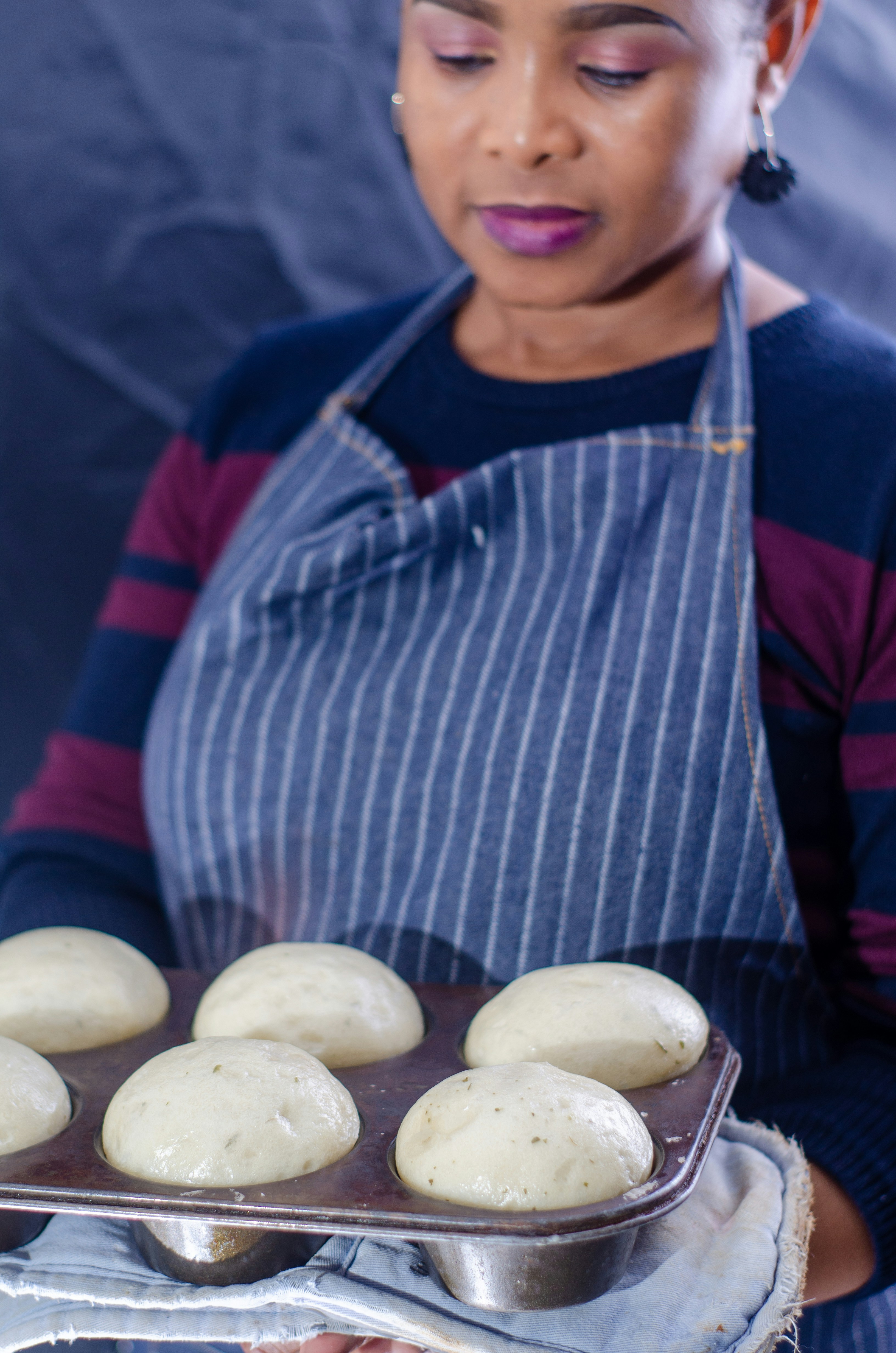 Dough in Focus: A Quiet Moment with a Home Baker