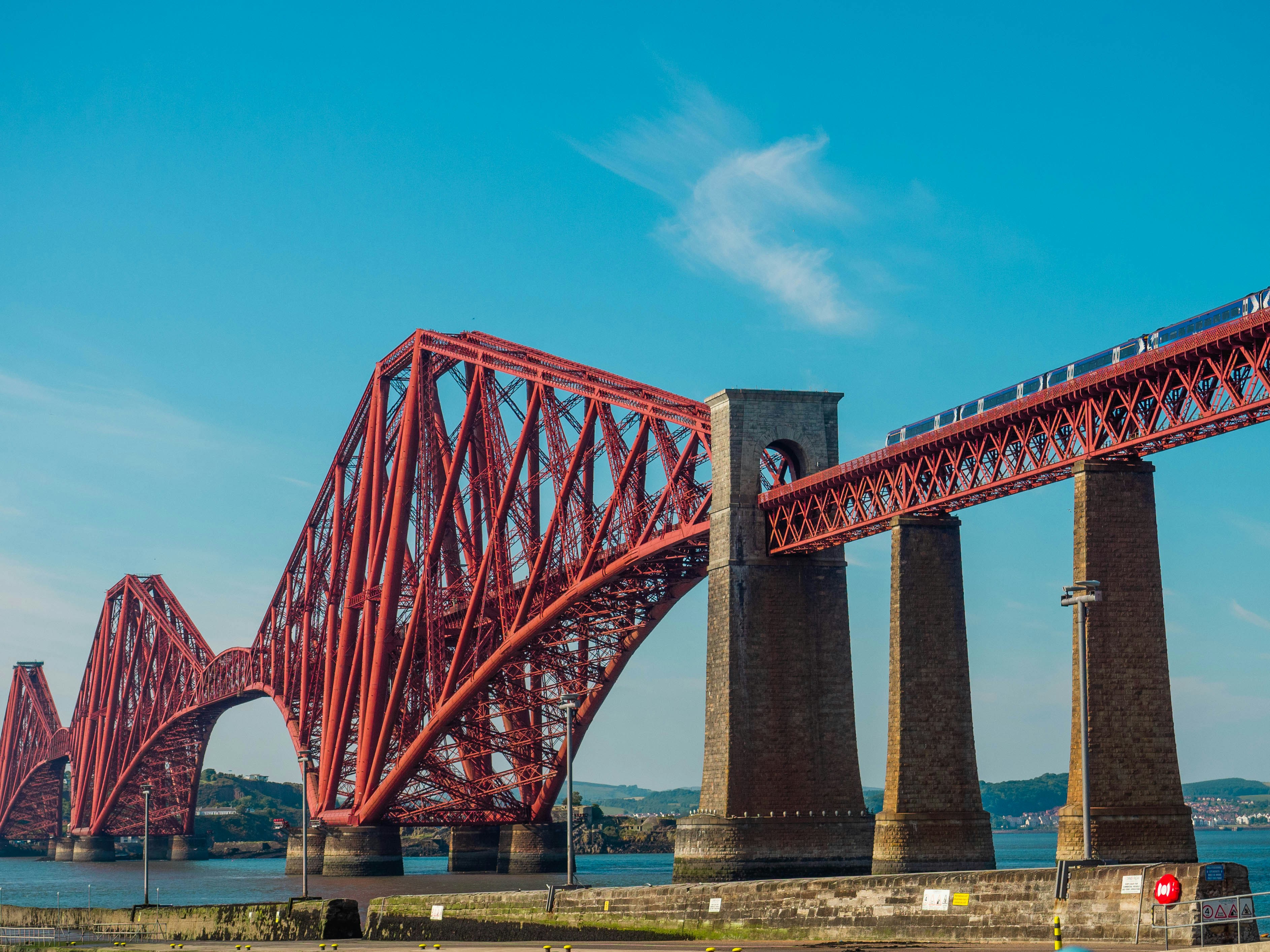Brown bridge under blue sky during daytime photo – Free Scotland Image ...