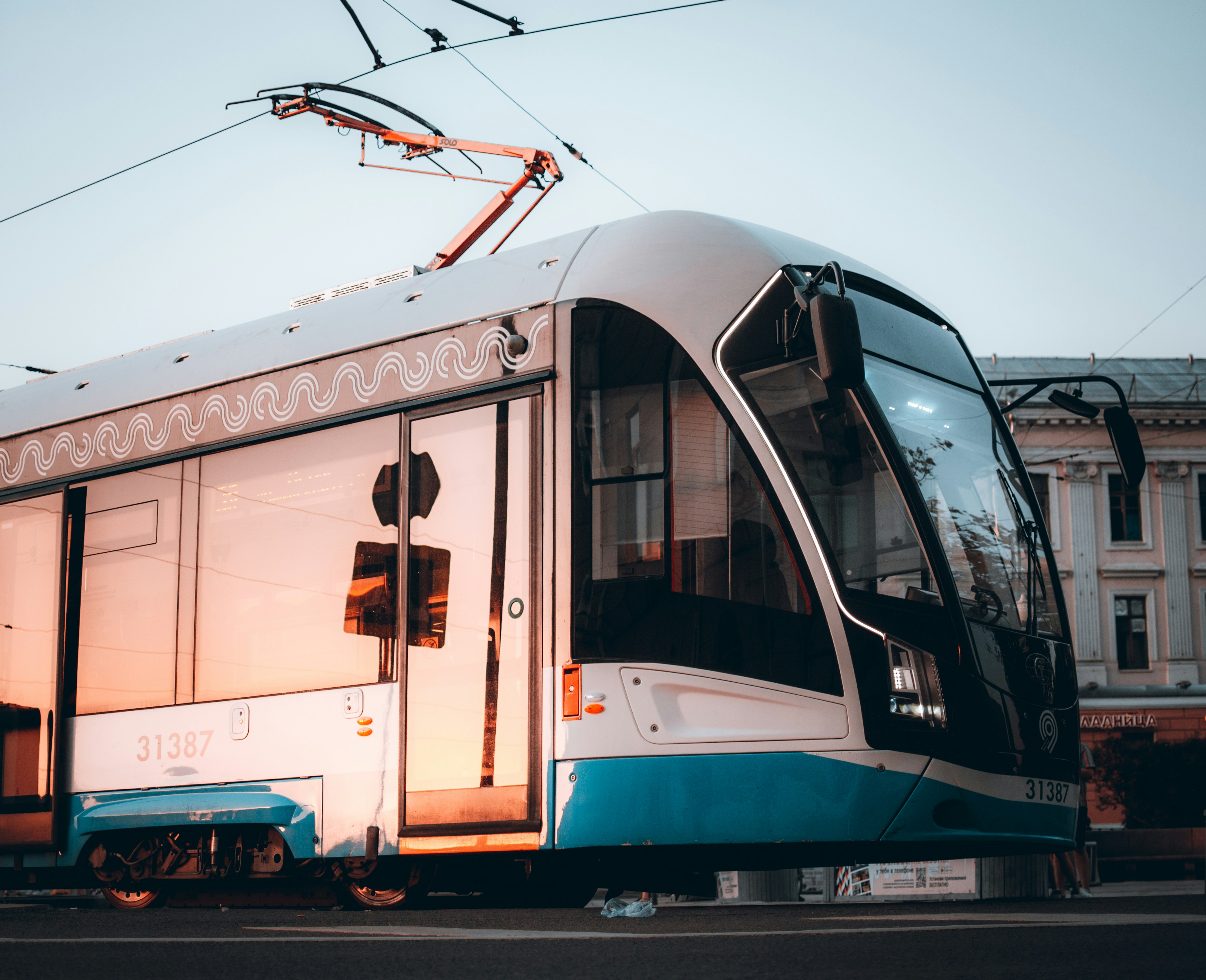 White and blue train under blue sky during daytime photo – Free ...