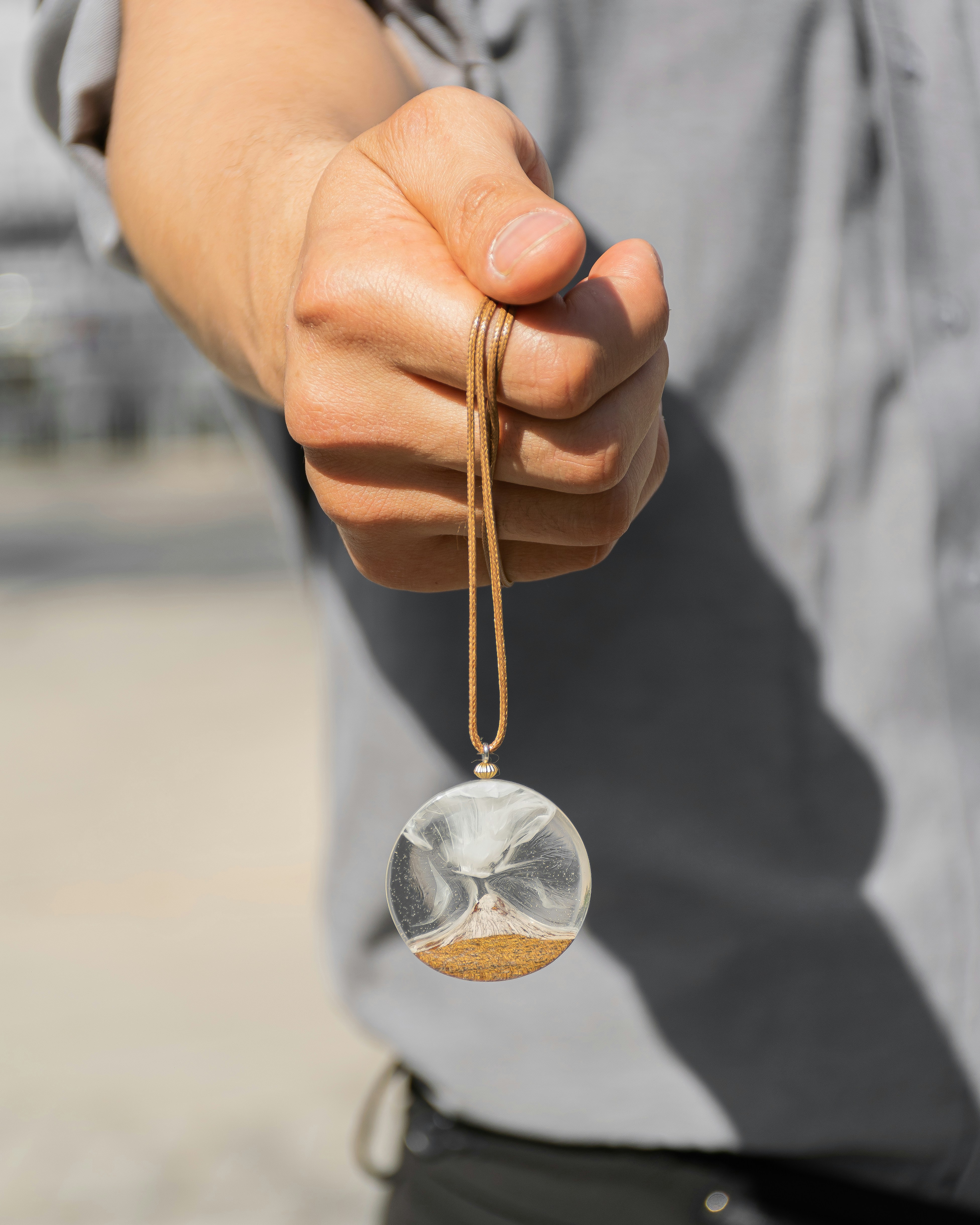 Pendant of Reflection: A Handful of Light