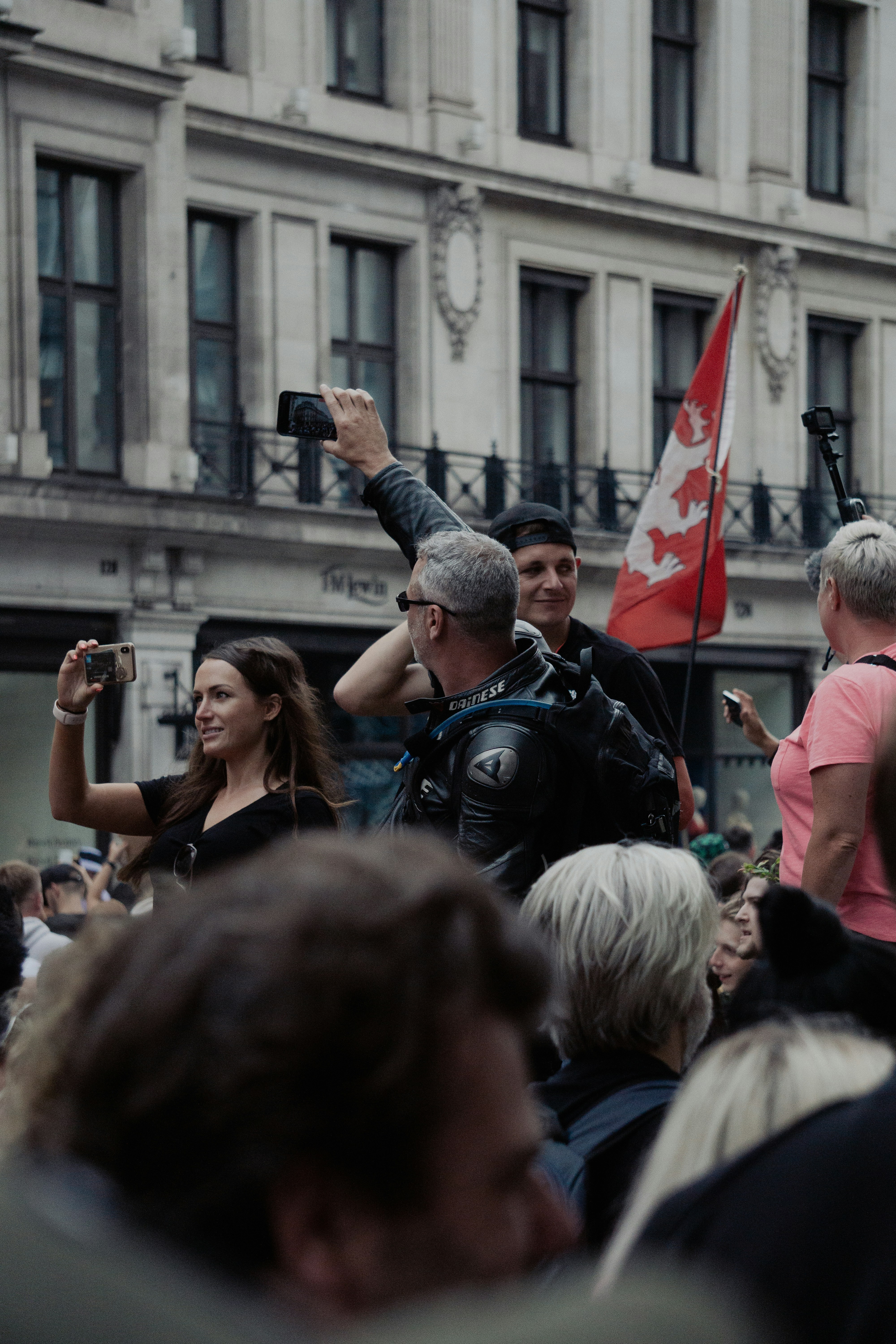 People standing and raising flags during daytime photo – Free Lockdown ...