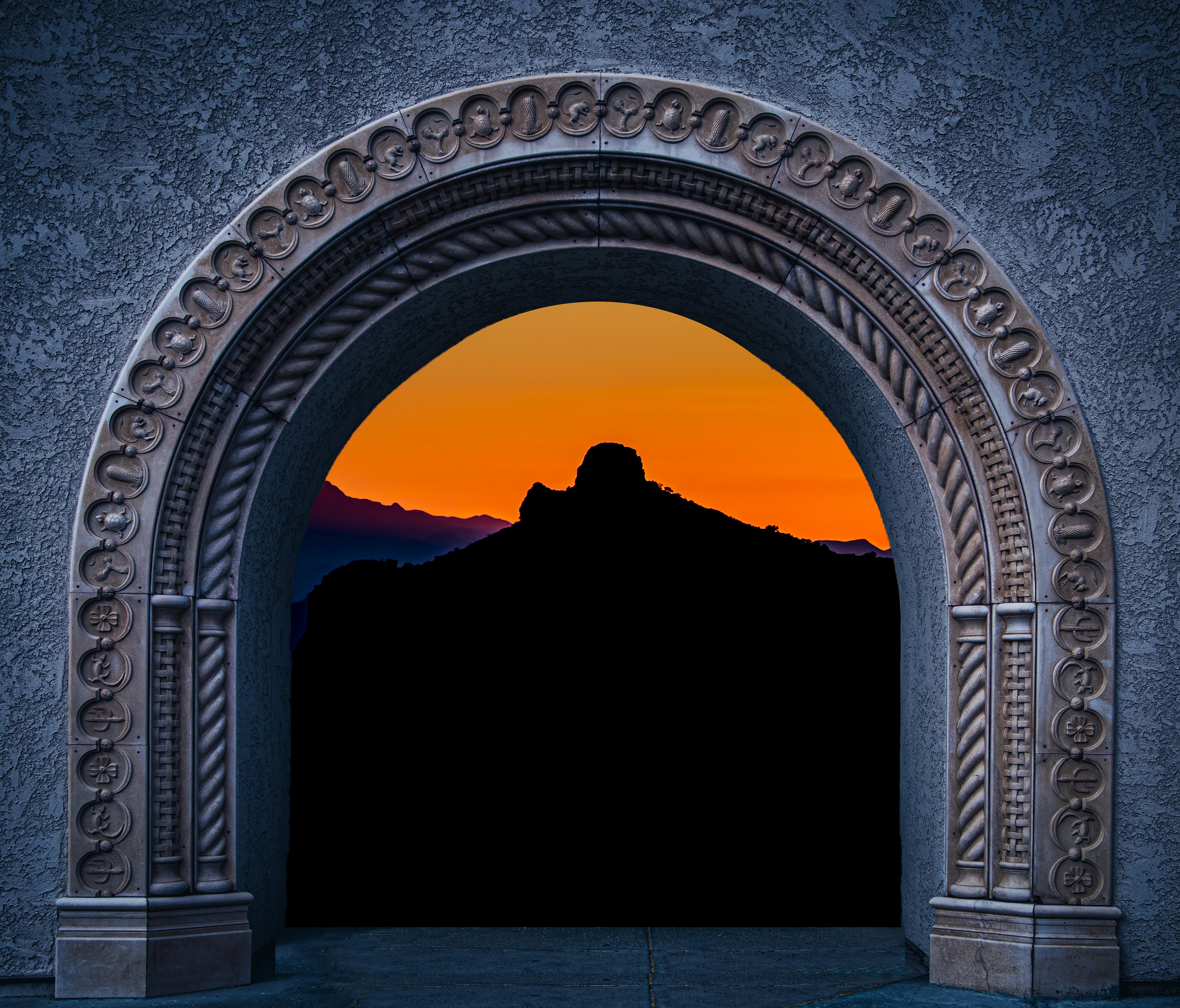 Brown concrete arch gate during daytime photo – Free Architecture Image ...