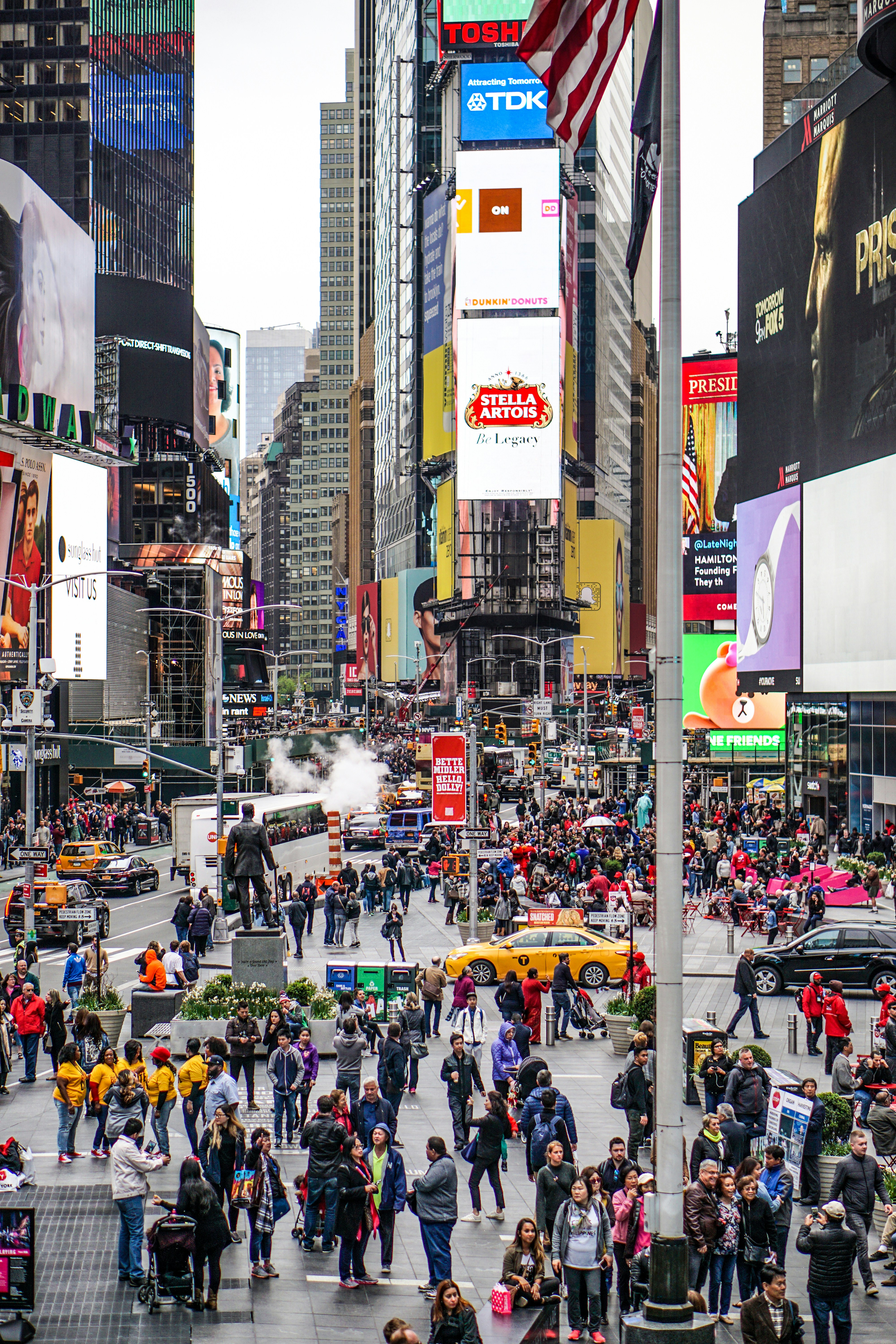 People walking on street during daytime photo – Free New york Image on ...
