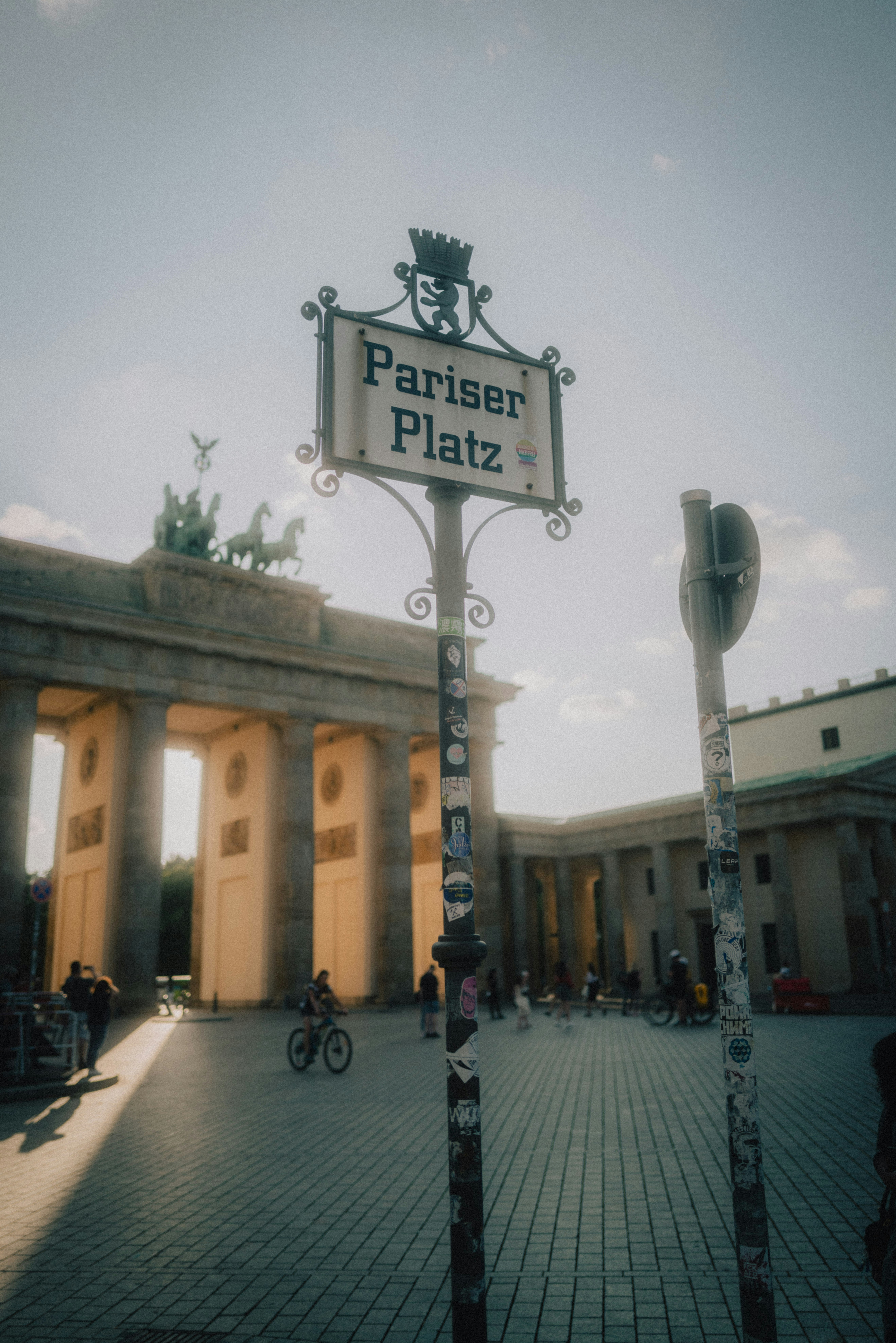 Pariser Platz at Sunset
