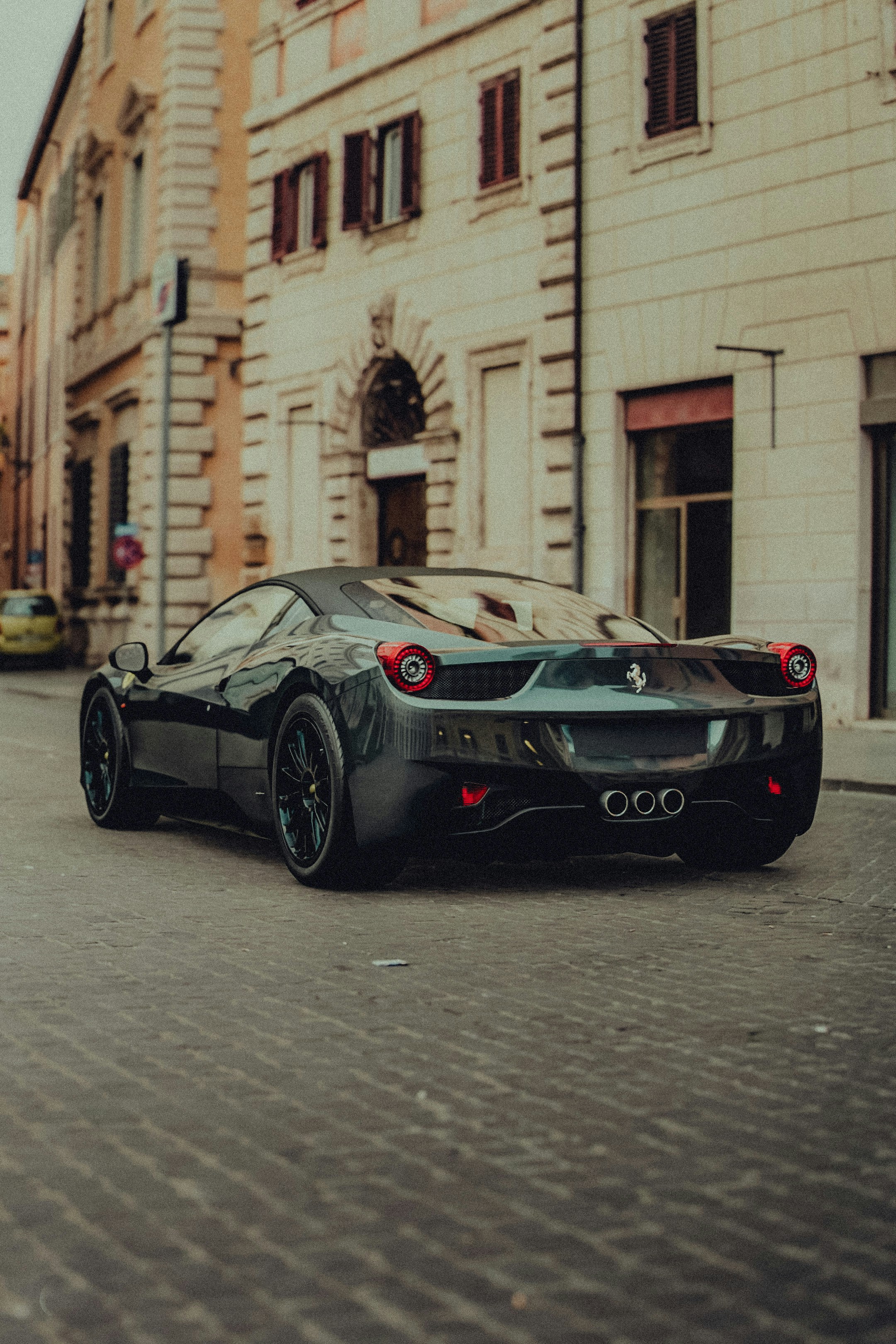 Ferrari Black Car Images
