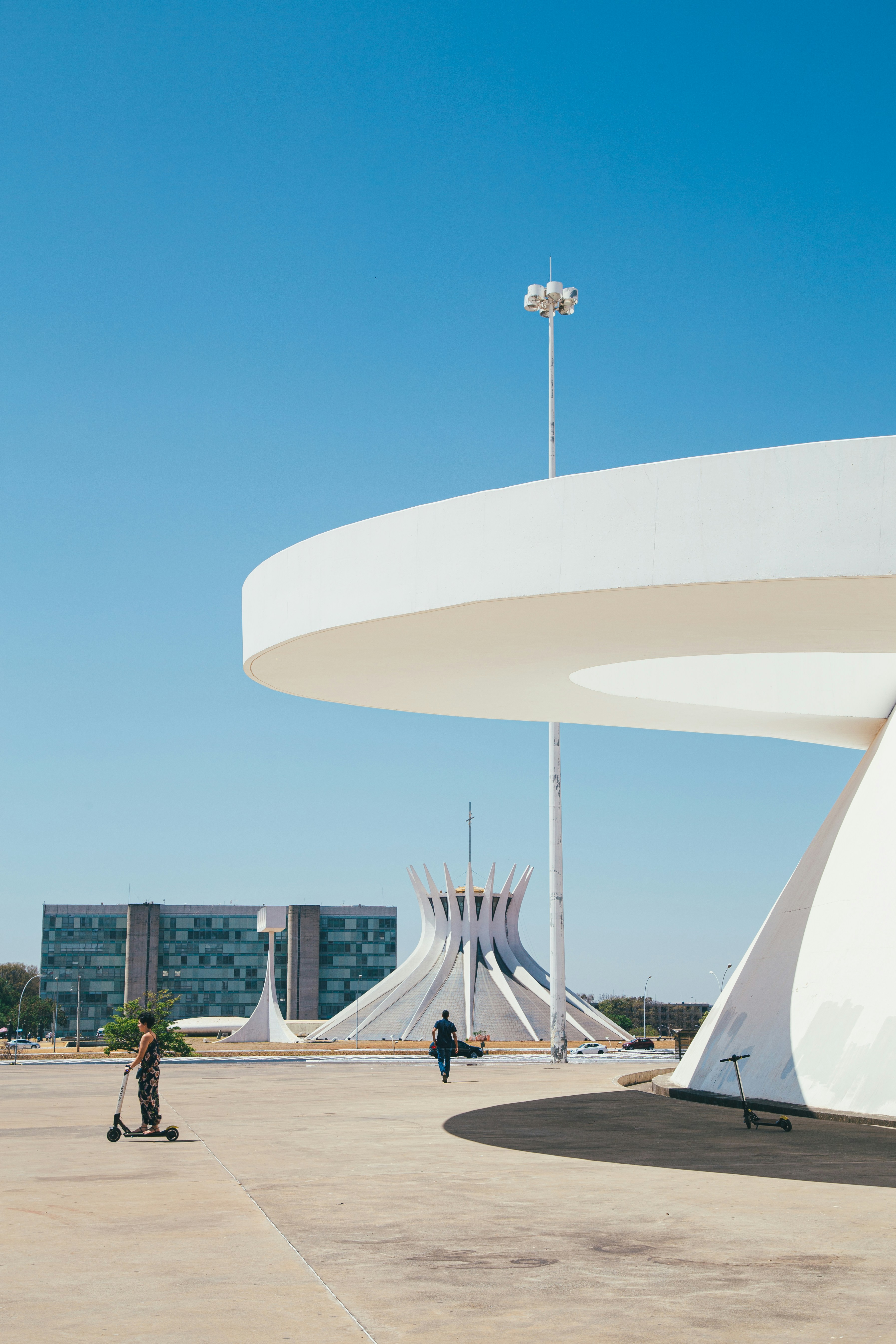 Urban Harmony: A Dance of Shapes and Shadows