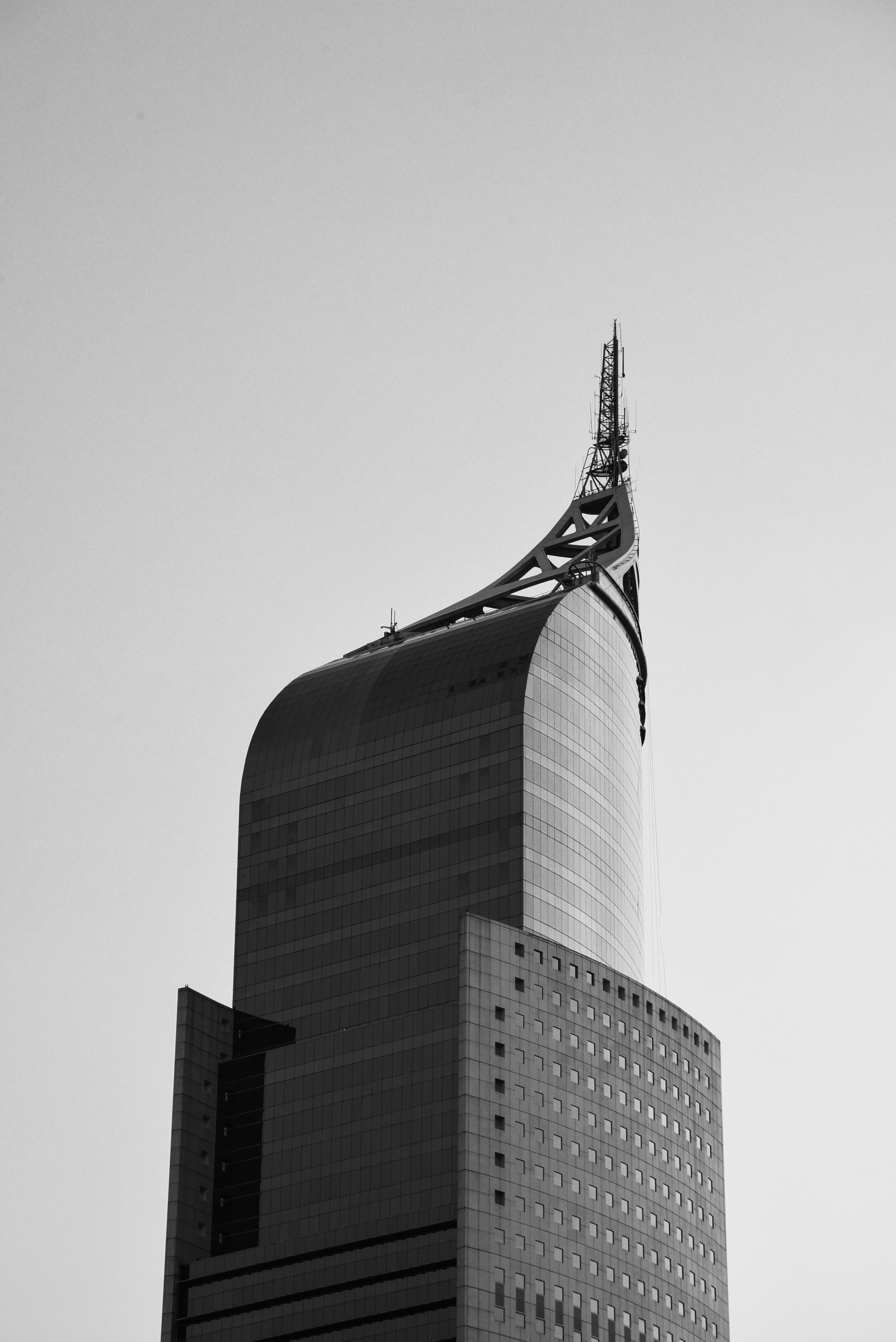 Wisma 46 in Black & White