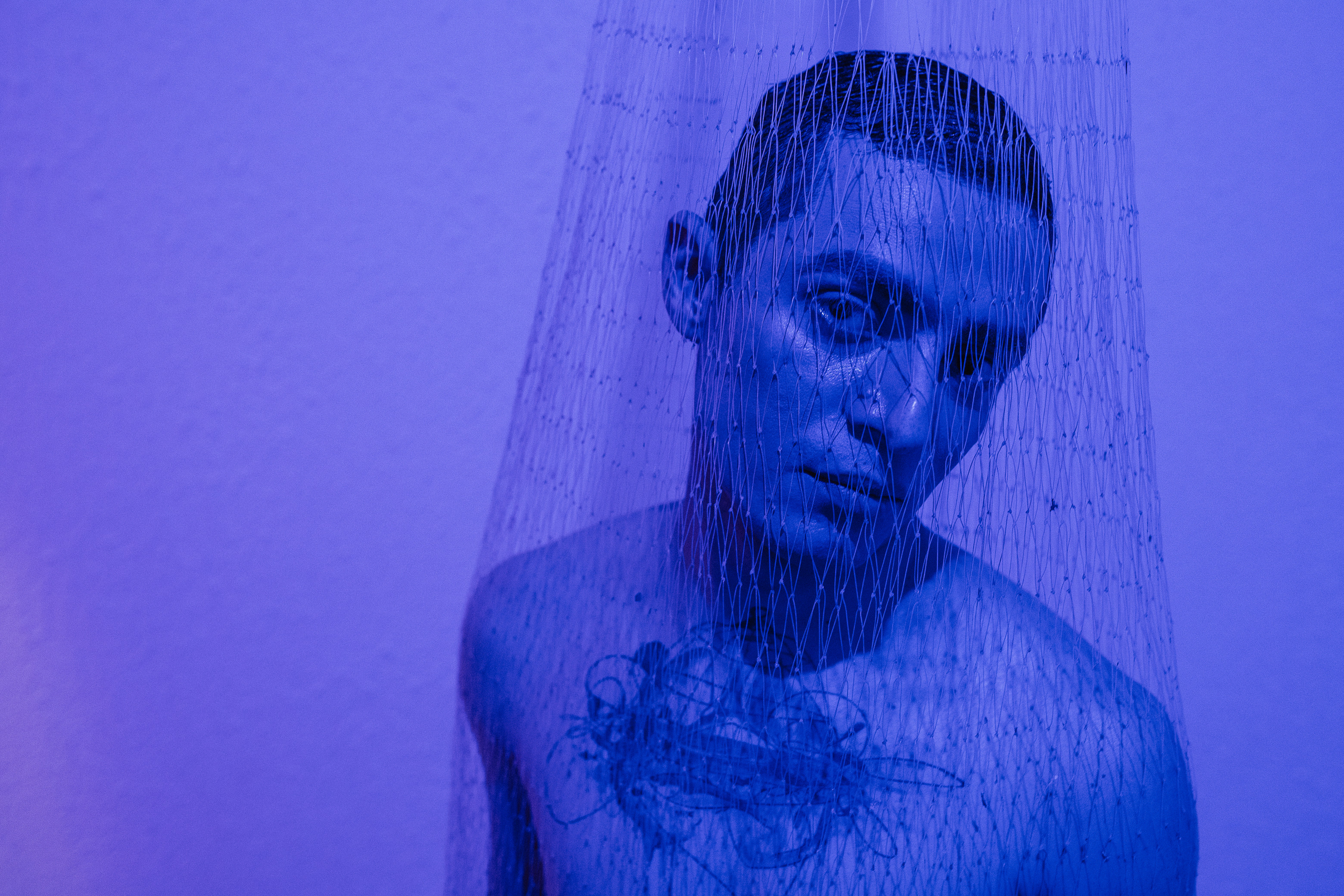 Ensnared in Blue