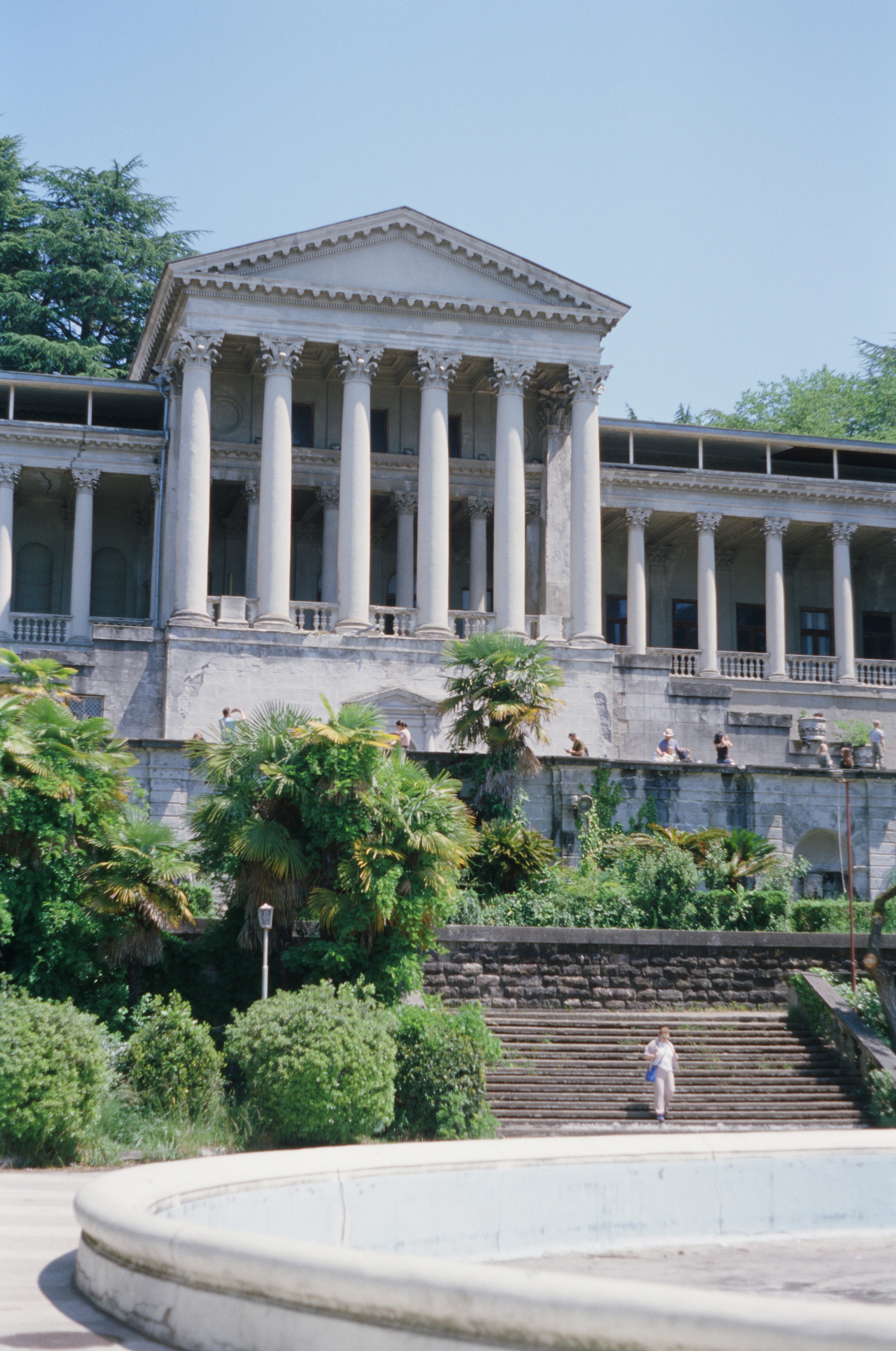 Sanatorium named after G.K. Ordzhonikidze — an amazing monument of Stalinist neoclassical architecture